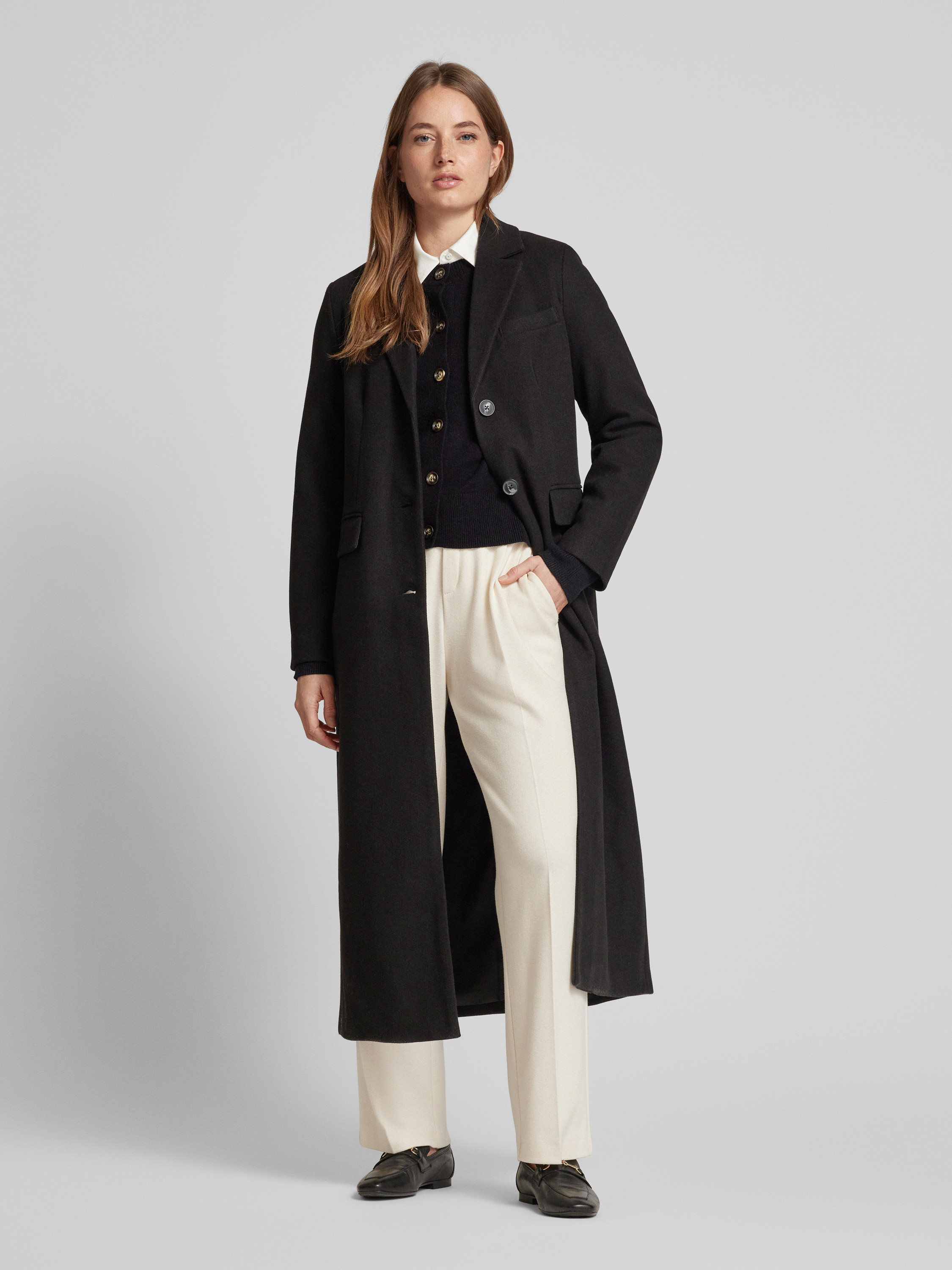 Christian Berg Woman Strickjacke mit Knopfleiste (black) online kaufen