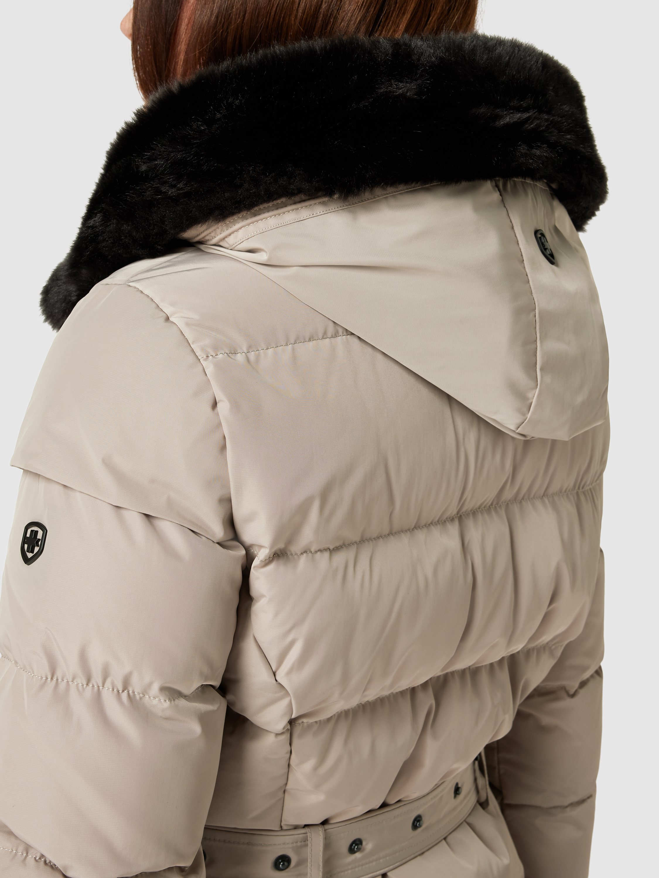 Wellensteyn Functioneel jack Tivana 382 met imitatiebont in zand online kopen | P&C