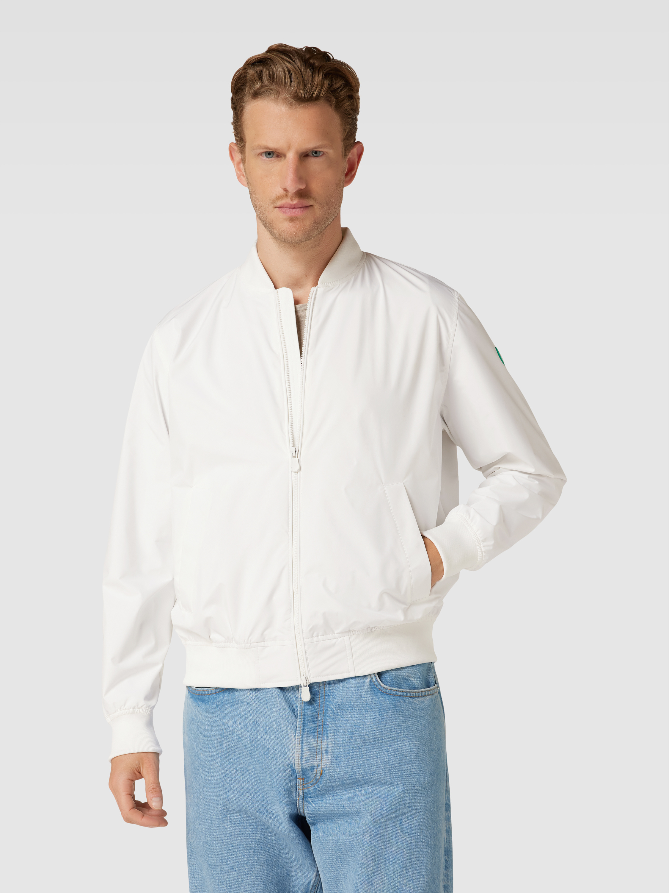 SAVE THE DUCK Bomberjacke mit gerippten Abschlüssen Modell 'OLEN ...