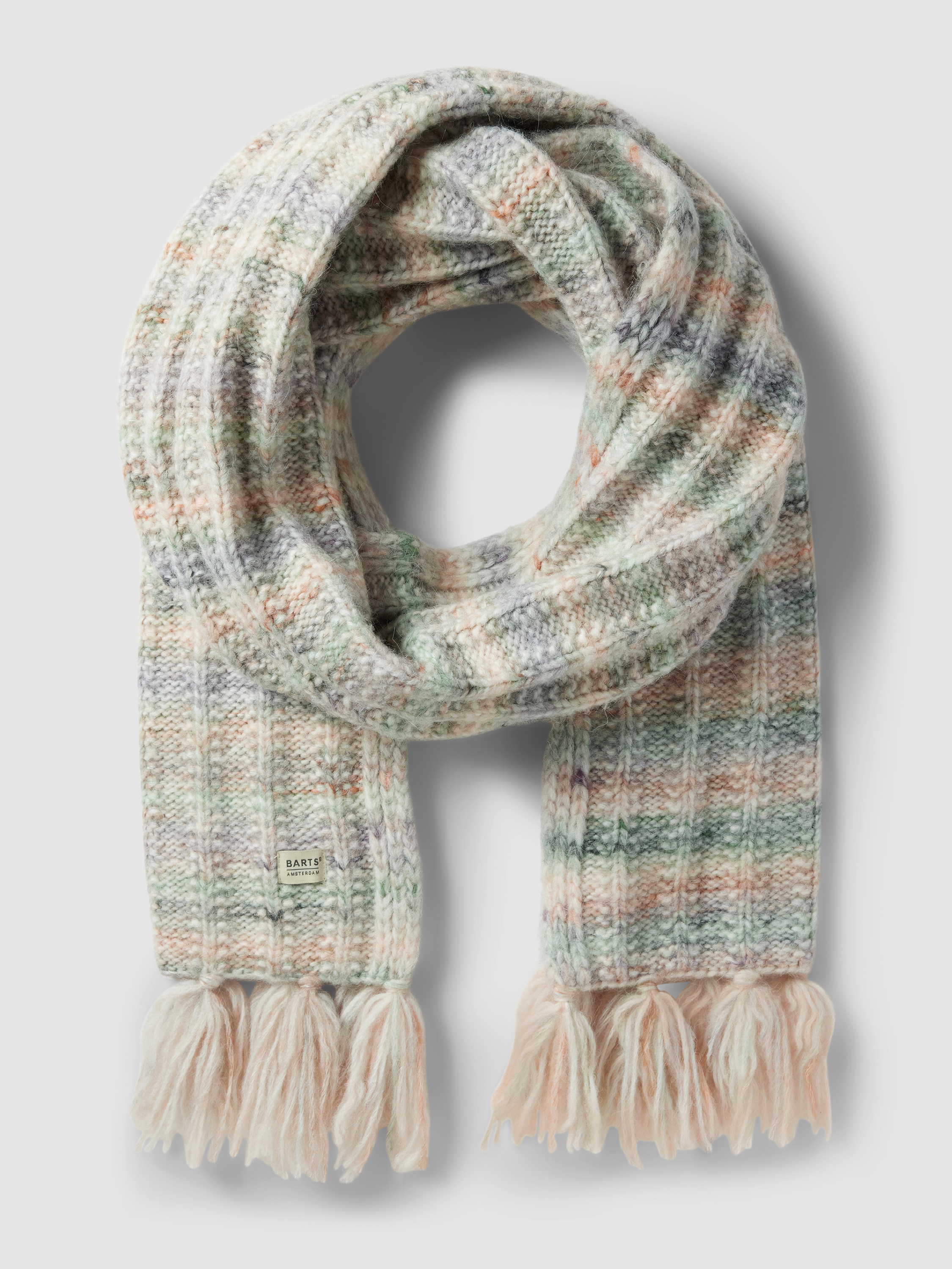 Barts Schal mit Strukturmuster Modell 'Flata' (khaki) online kaufen