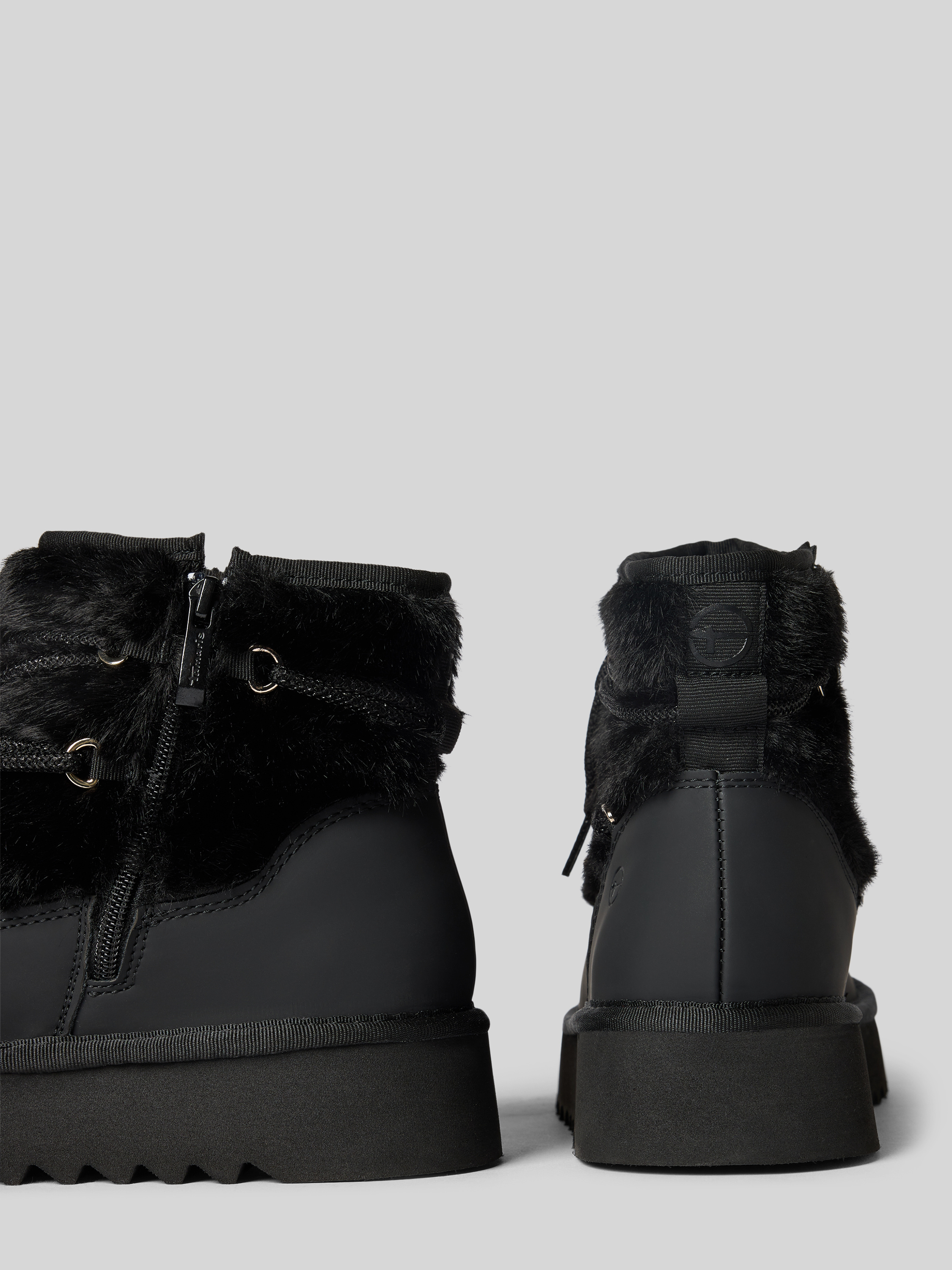 Tamaris Boots in Webfell-Optik (black) online kaufen