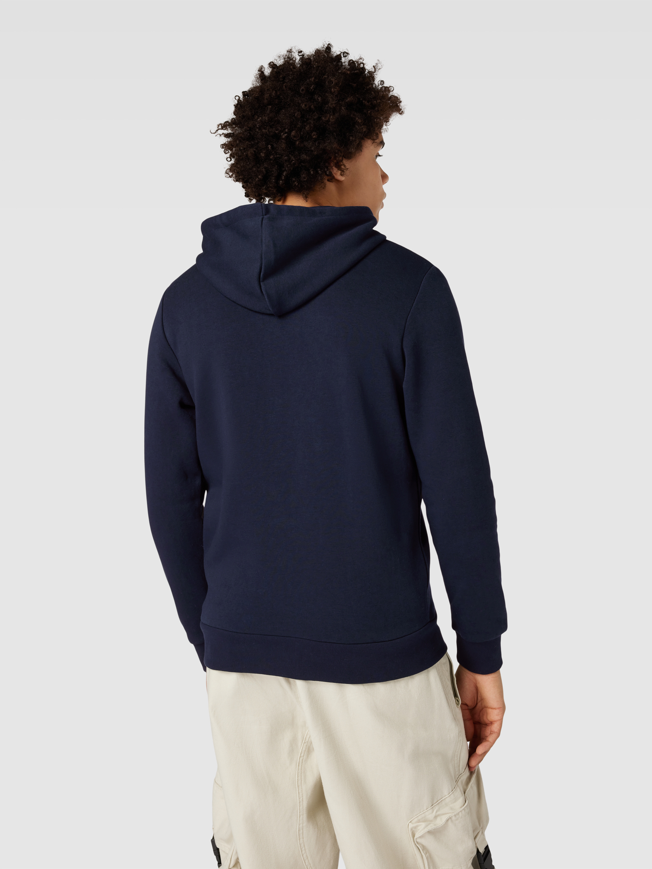 Jack & Jones Hoodie mit Label-Print (dunkelblau) online kaufen
