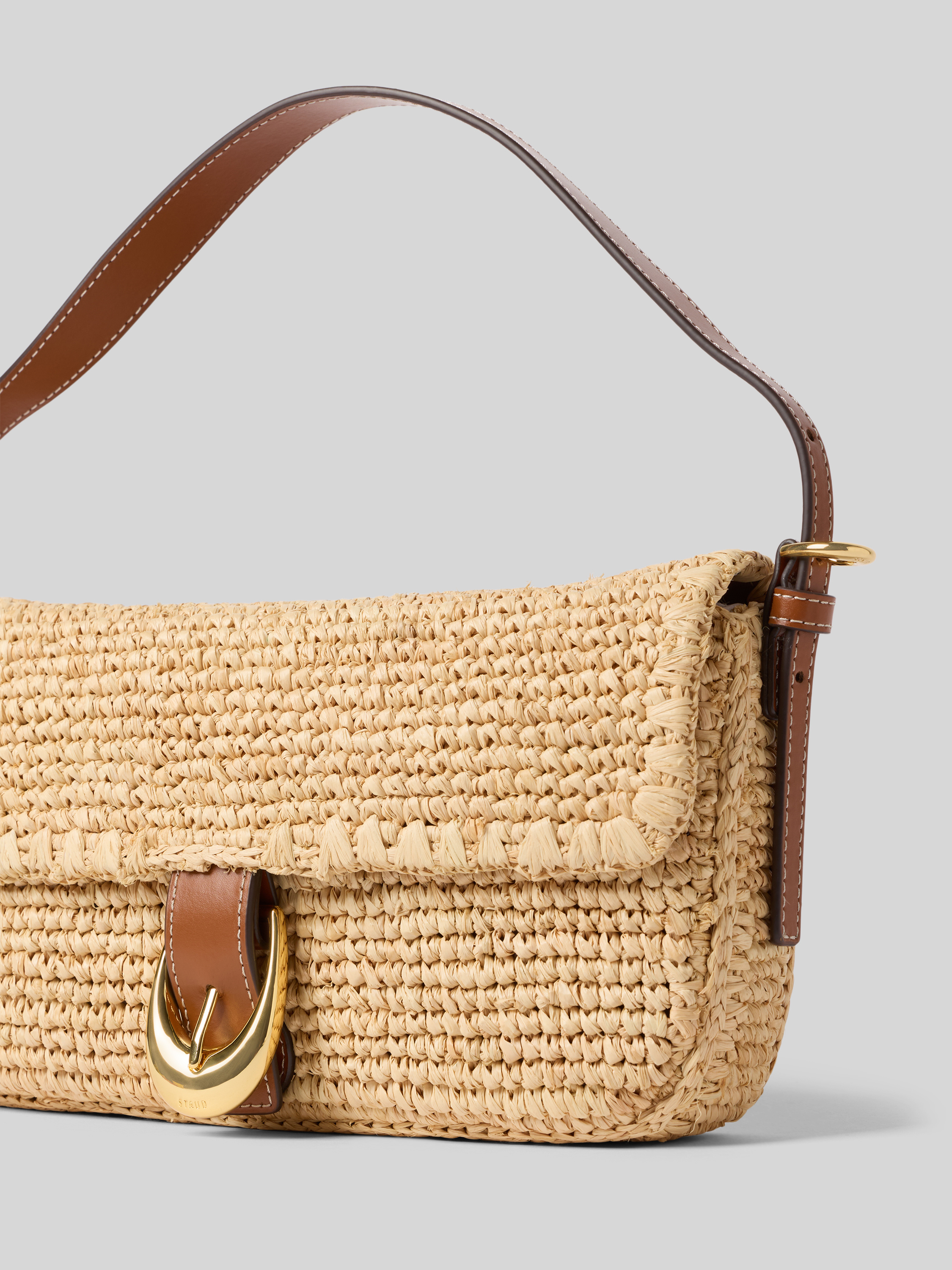 Kup online Staud Torba ze sprzączką i efektem plecionki model ‘Shirley ...