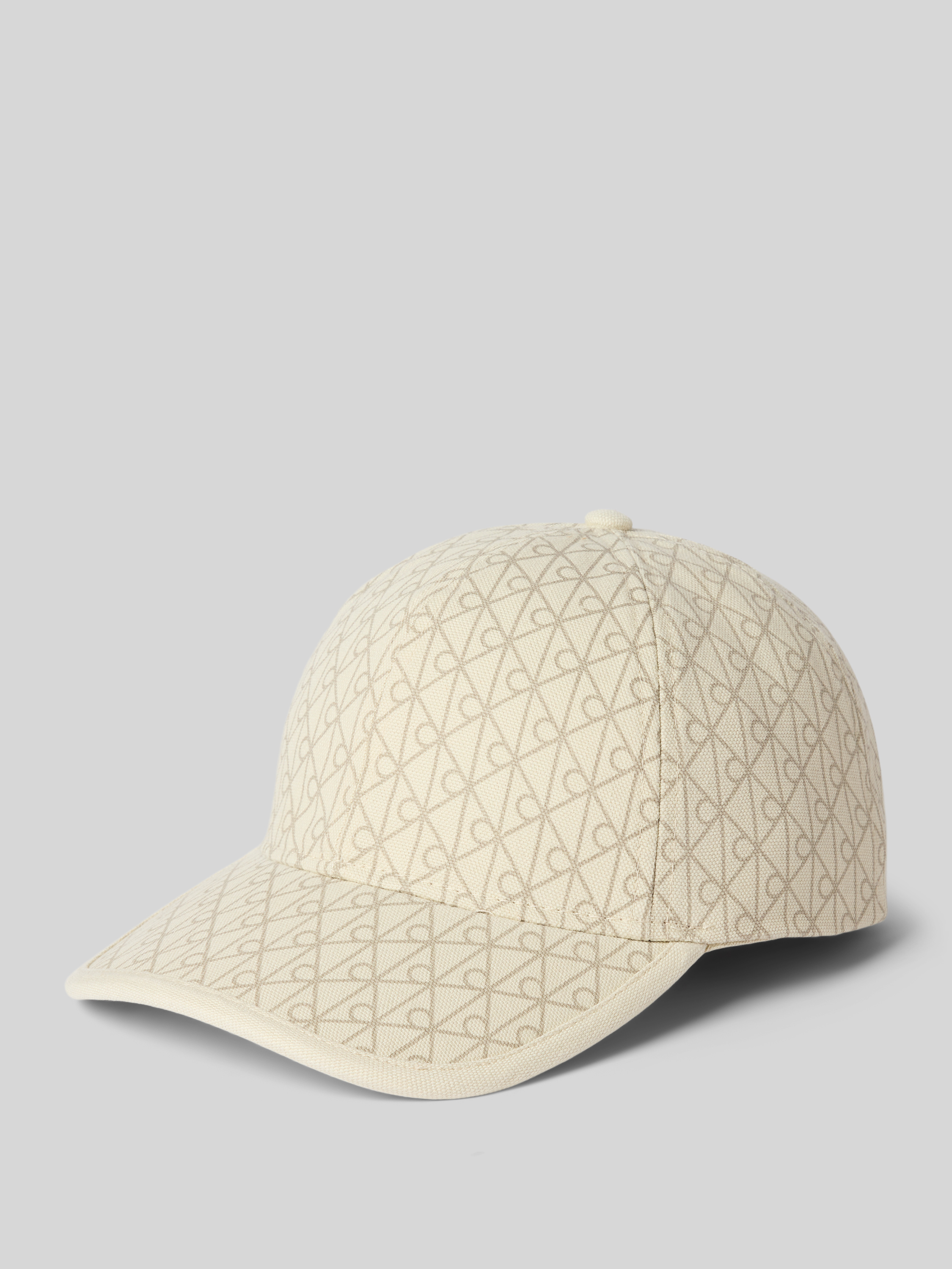 CK Calvin Klein Cap mit Logo-Muster und Label-Badge (offwhite) online ...