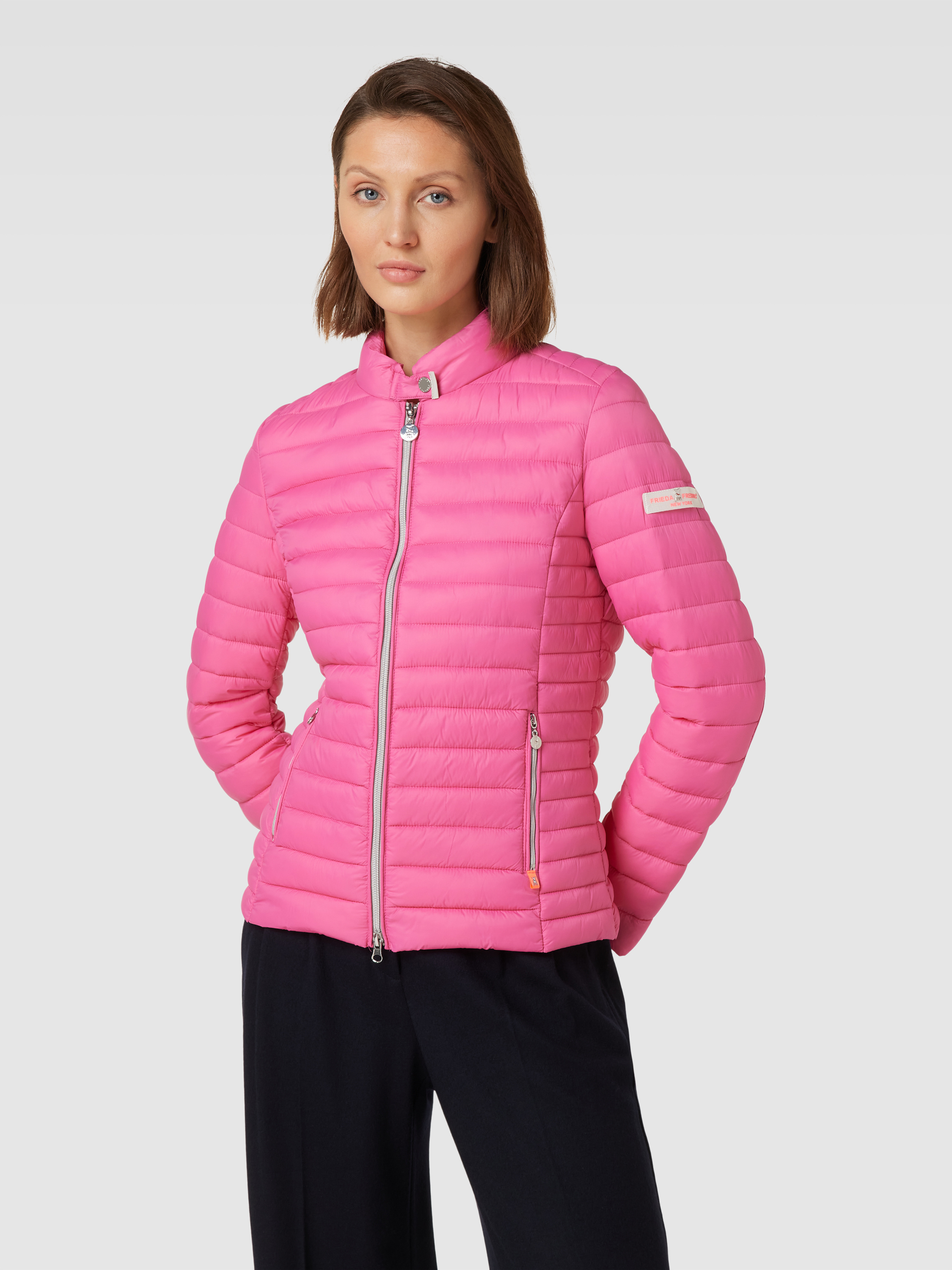 Frieda & Freddies Steppjacke mit Zweiwege-Reißverschluss (pink) online ...