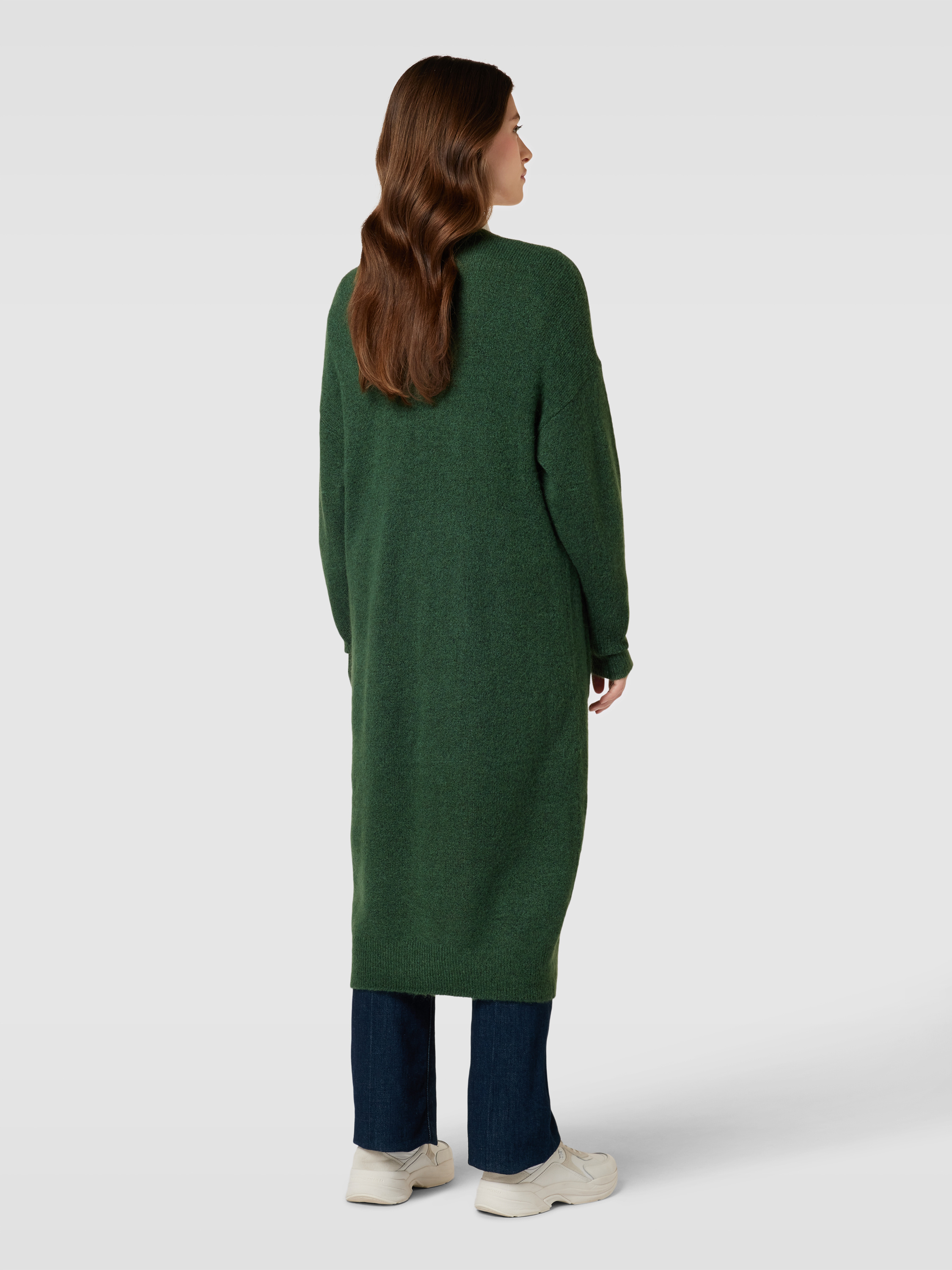 YAS Cardigan mit aufgesetzten Taschen Modell 'BALIS' (dunkelgruen ...