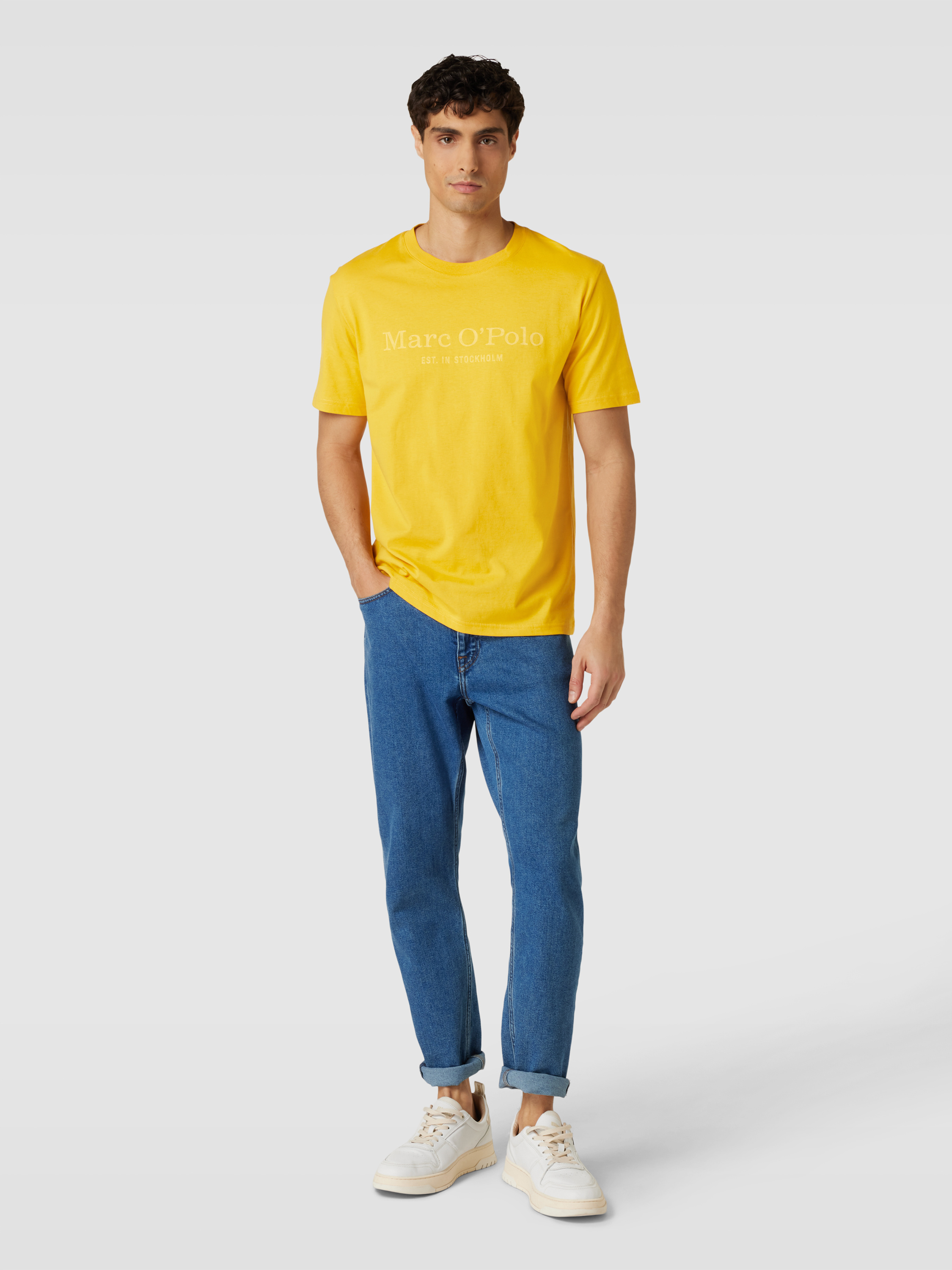 Marc O'Polo T-Shirt mit Label-Print (light coral) online kaufen