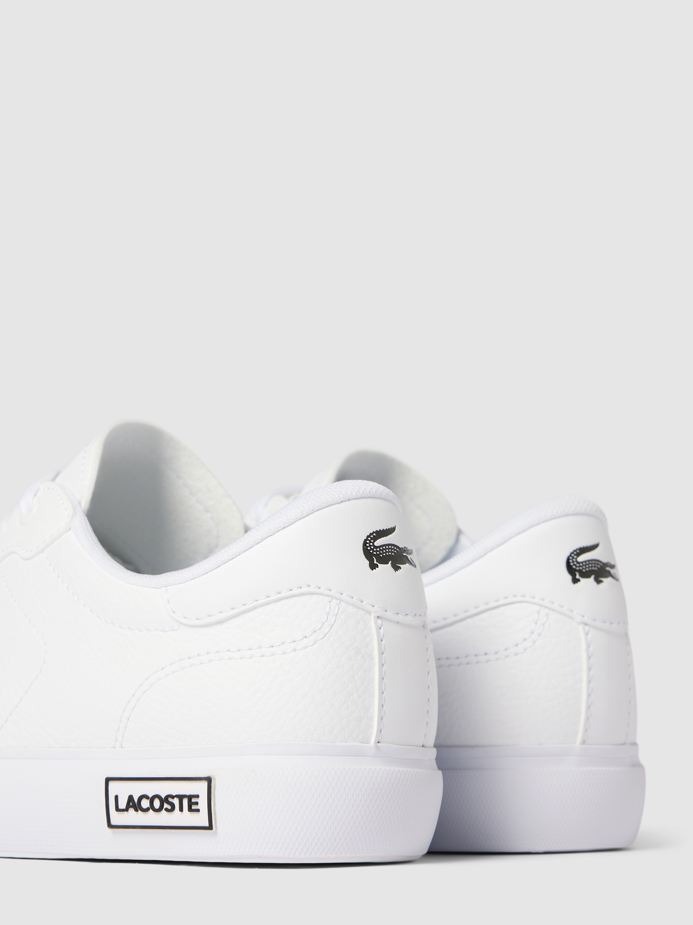 Lacoste Sneaker mit Label-Details Modell 'POWERCOURT' (weiss) online kaufen