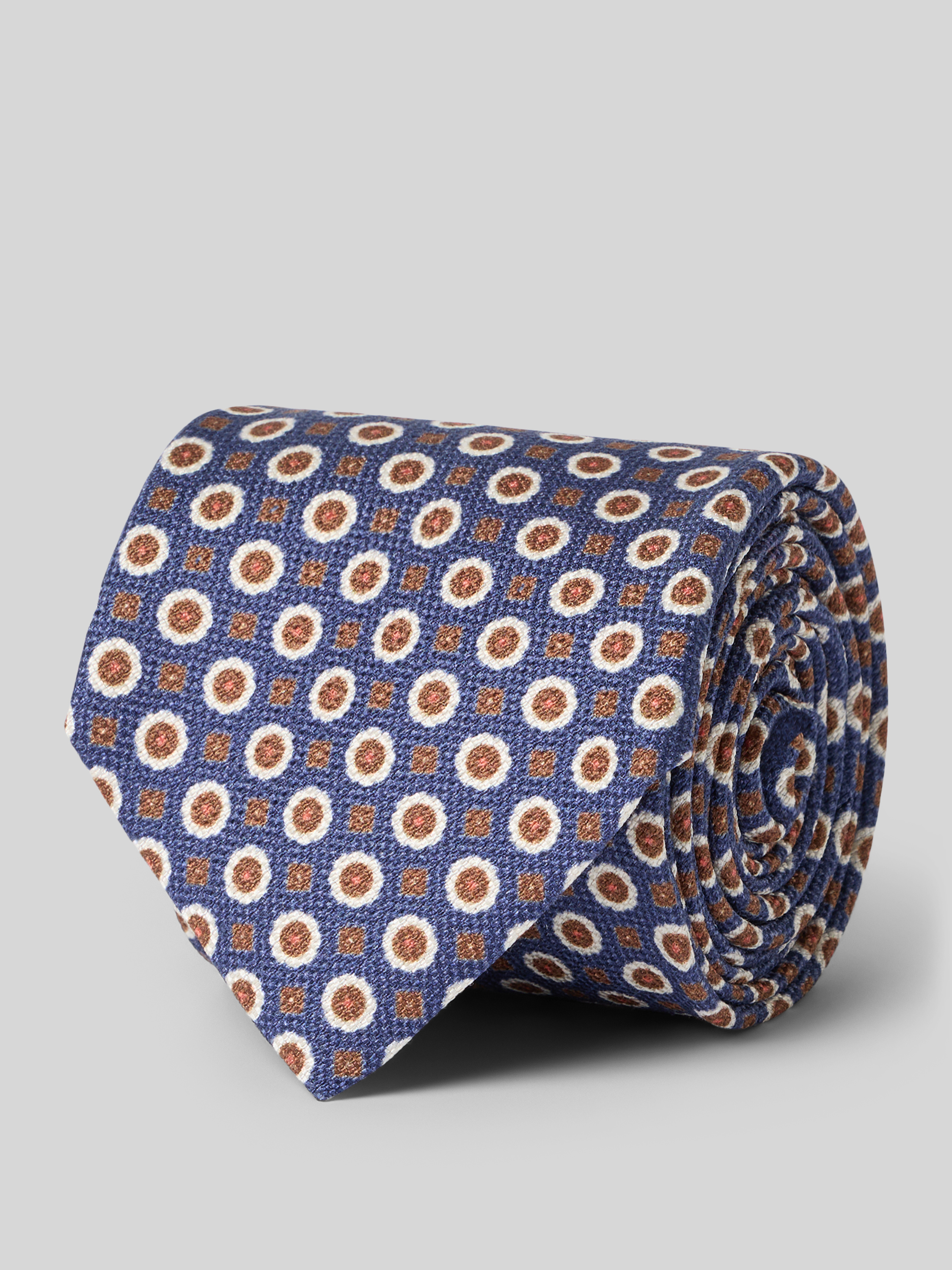 Kup online altea Krawat z czystego jedwabiu model ‘Isonzo’ (granatowy)