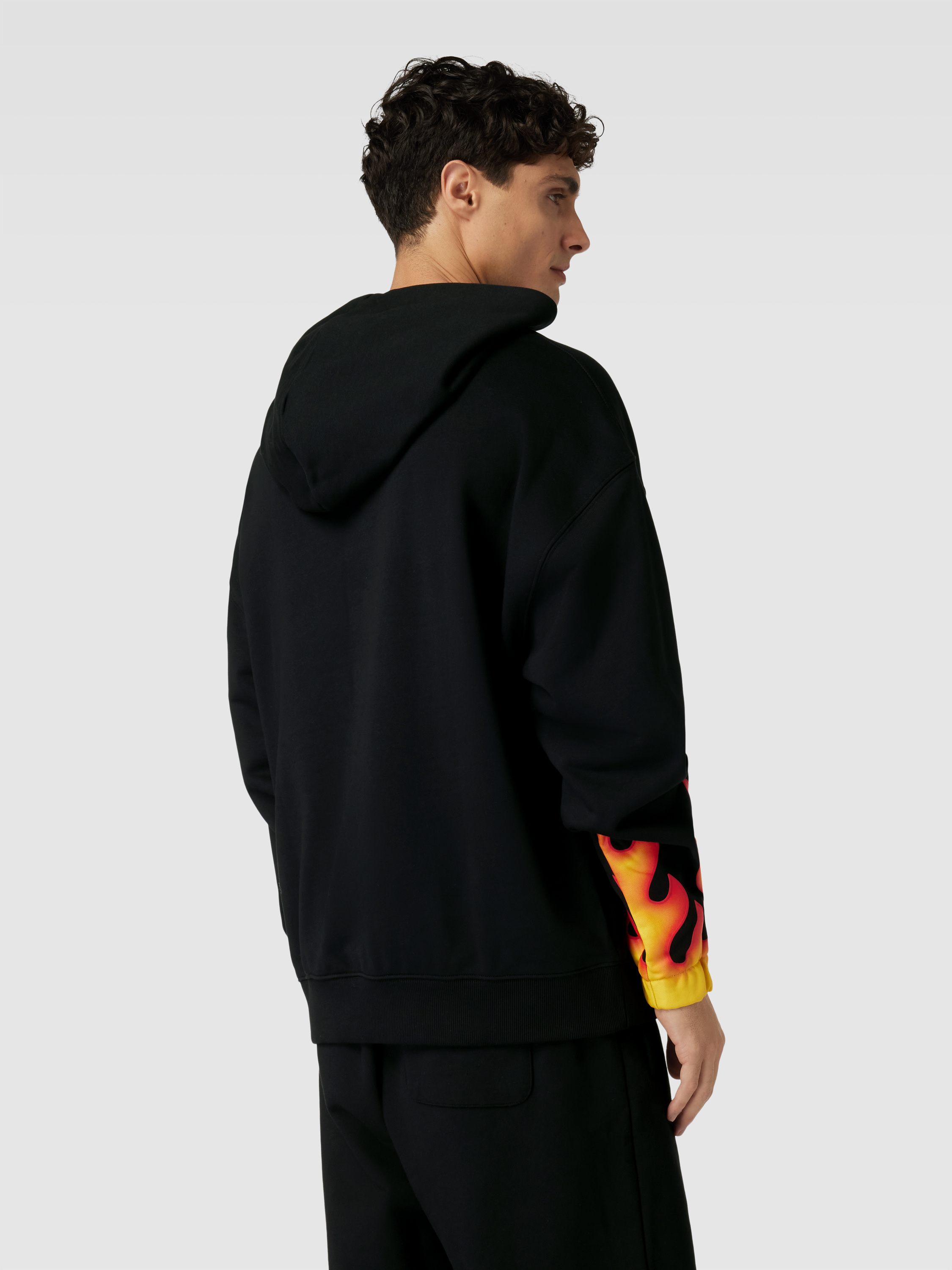 HUGO Hoodie mit Motiv-Print Modell 'Droma' (black) online kaufen