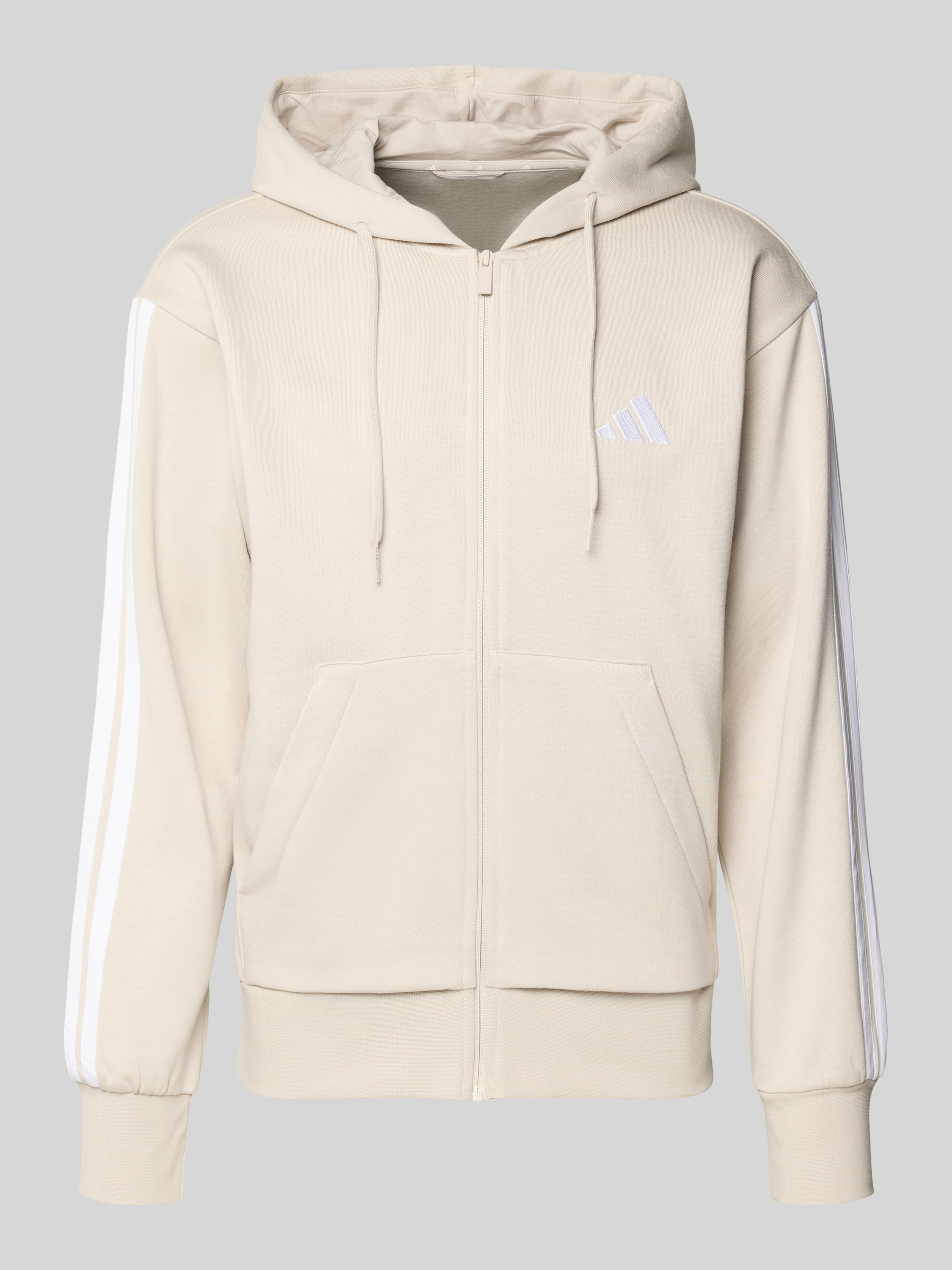 adidas Sportswear Regular Fit Sweatjacke mit Viskose-Anteil (sand ...