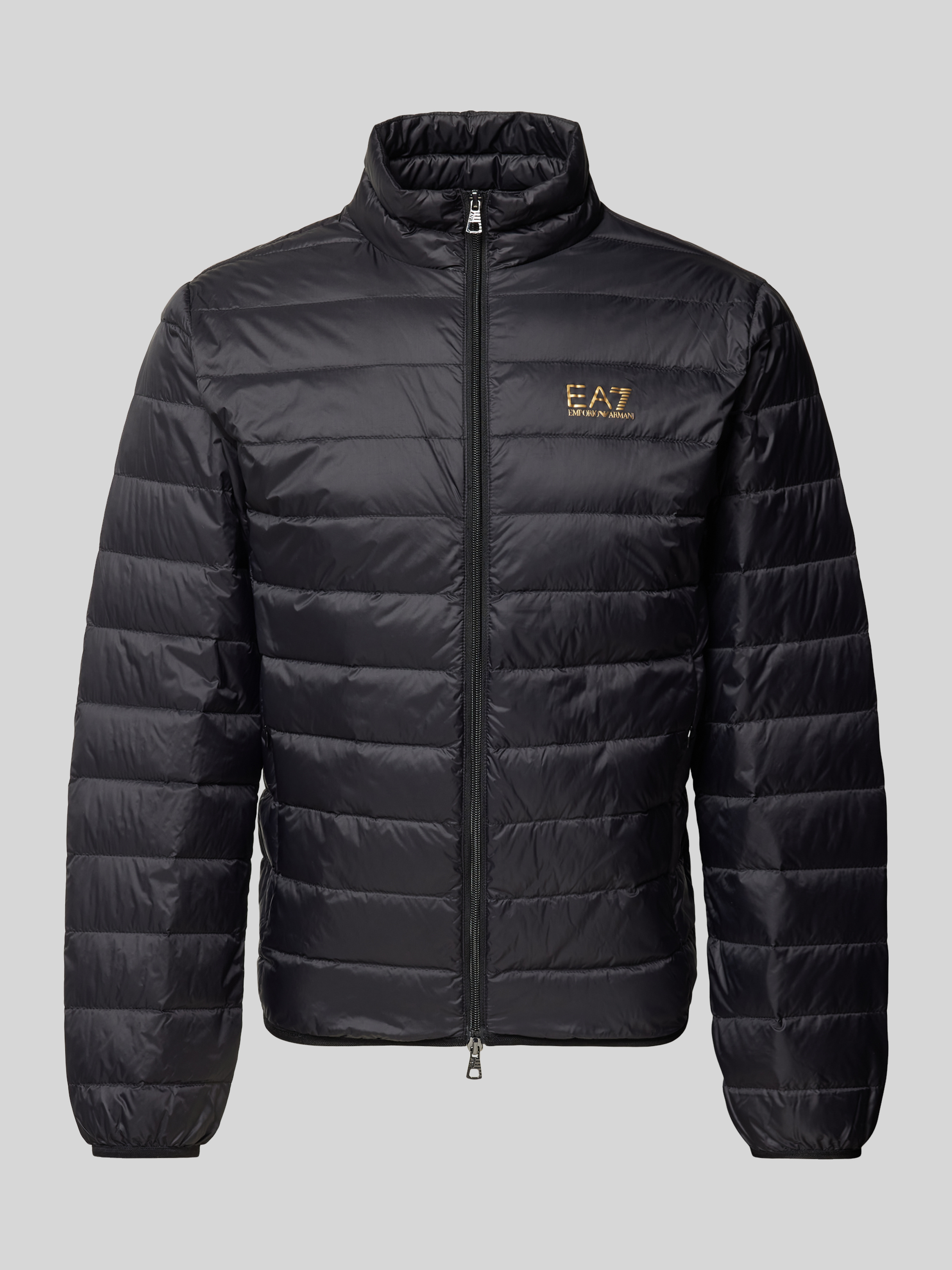 EA7 Emporio Armani Daunenjacke mit Label-Print Modell 'TRAIN CORE ...