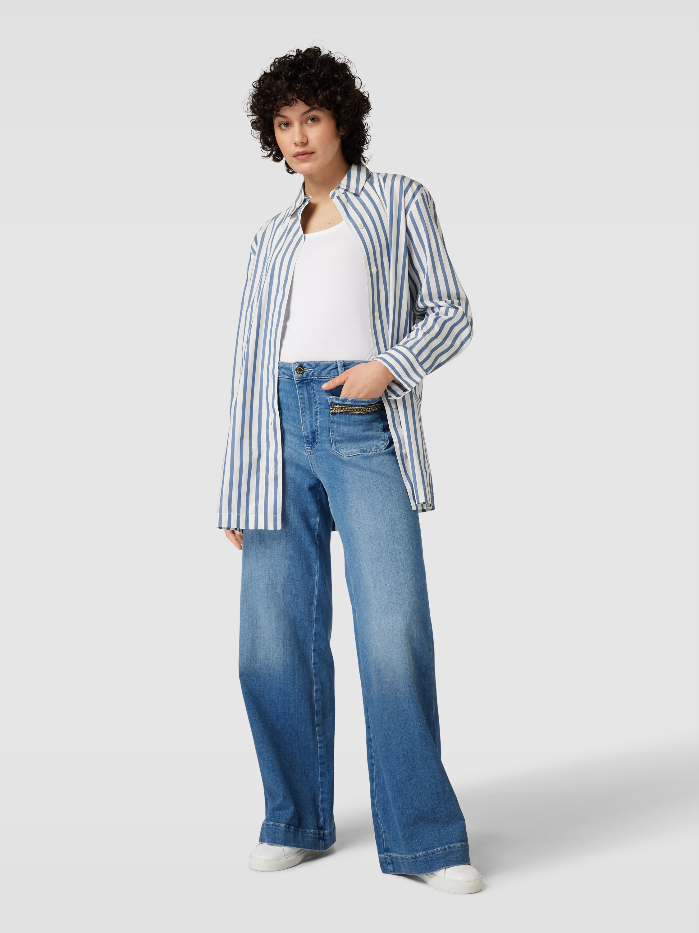 MOS MOSH Flared Jeans mit aufgesetzten Taschen Modell 'COLETTE ...