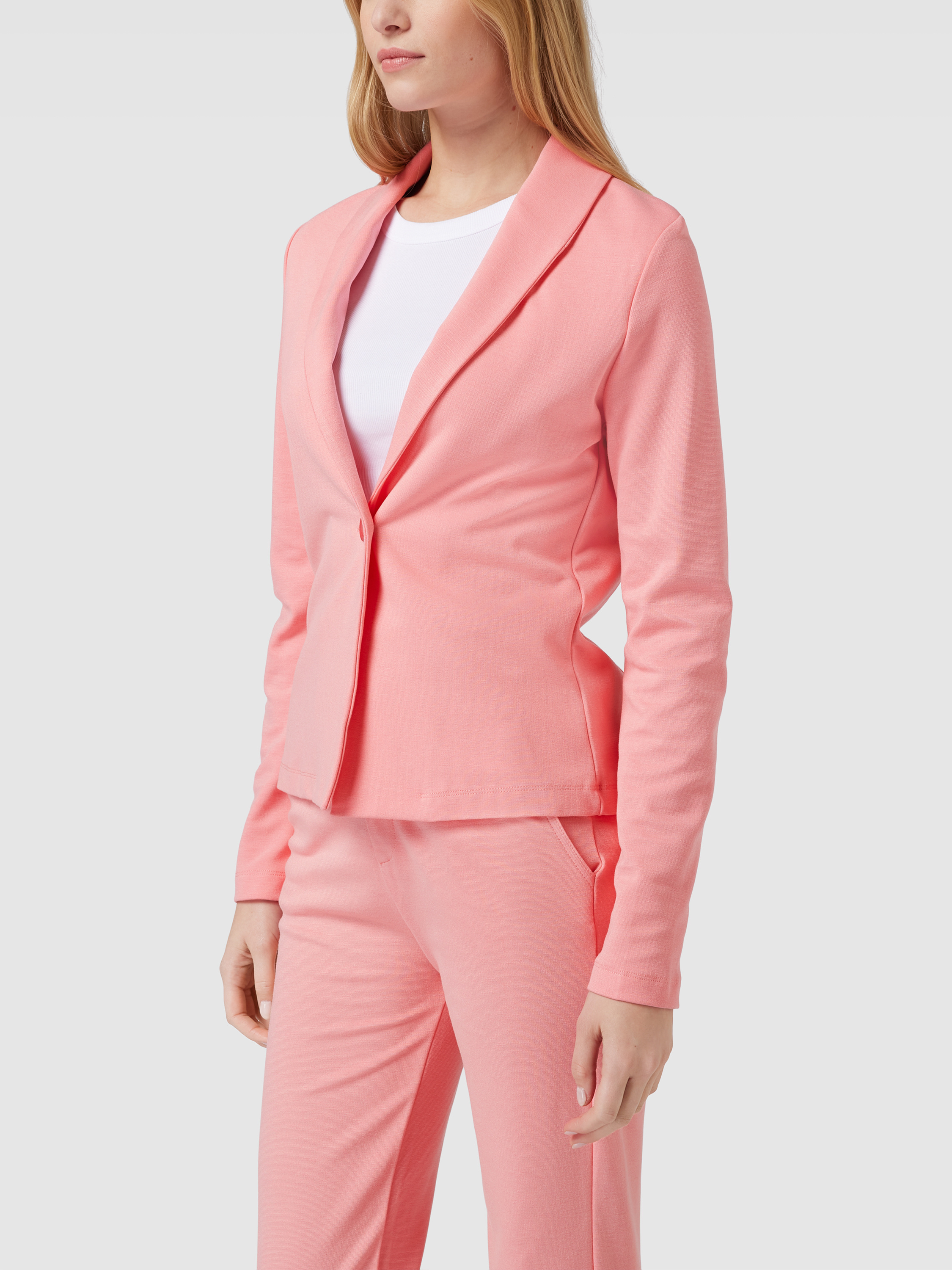 Rich & Royal Blazer met sjaalkraag in roze online kopen | P&C