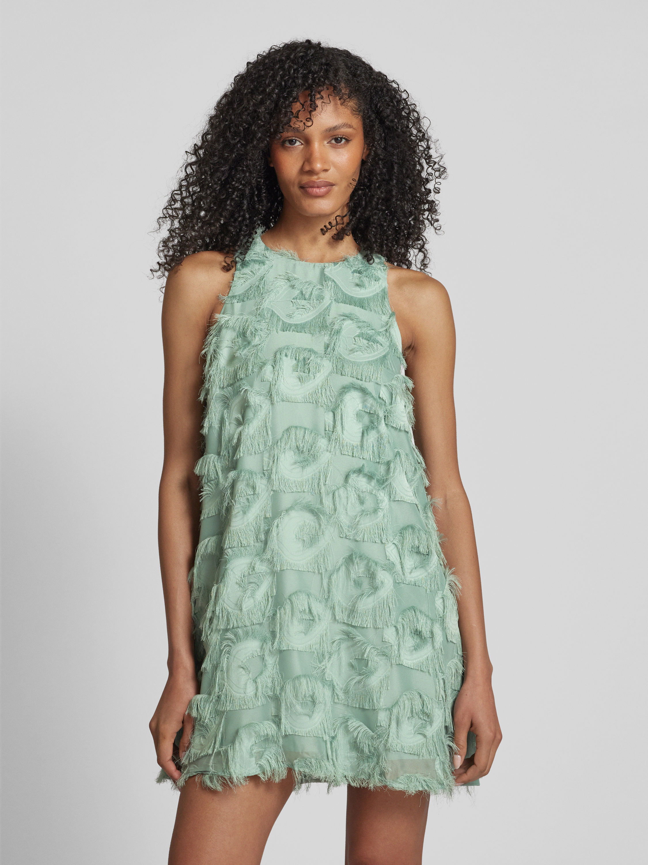 YAS Cocktailkleid mit Rundhalsausschnitt Modell 'DIO' (mint) online kaufen