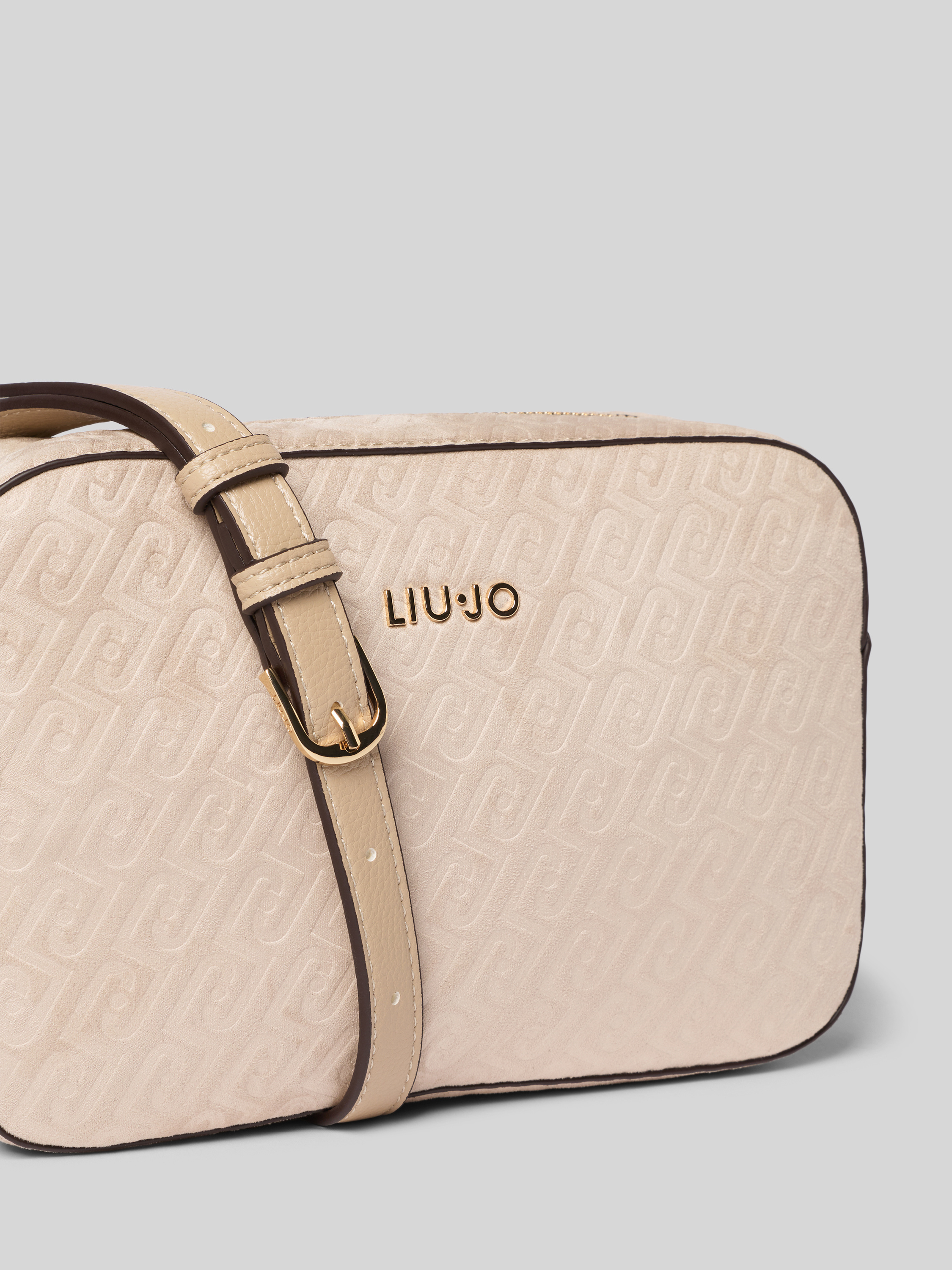 Liu Jo White Camera Case mit Logo-Applikation Modell 'Manhattan ...