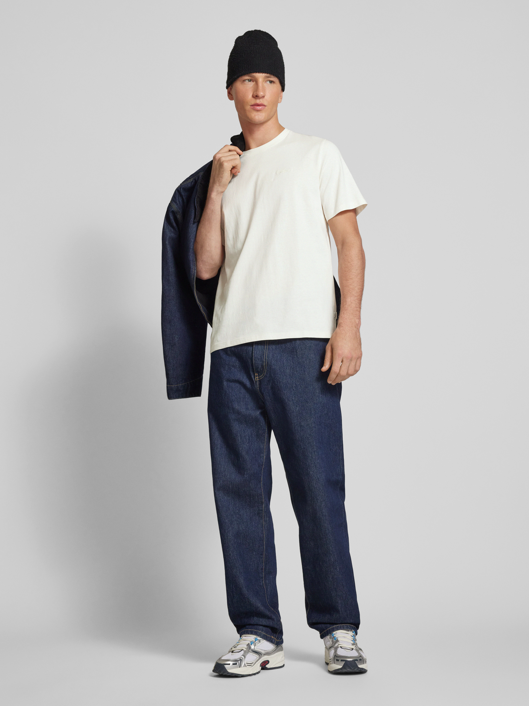 Pepe Jeans T-Shirt mit Label-Stitching Modell 'Connor' (offwhite ...