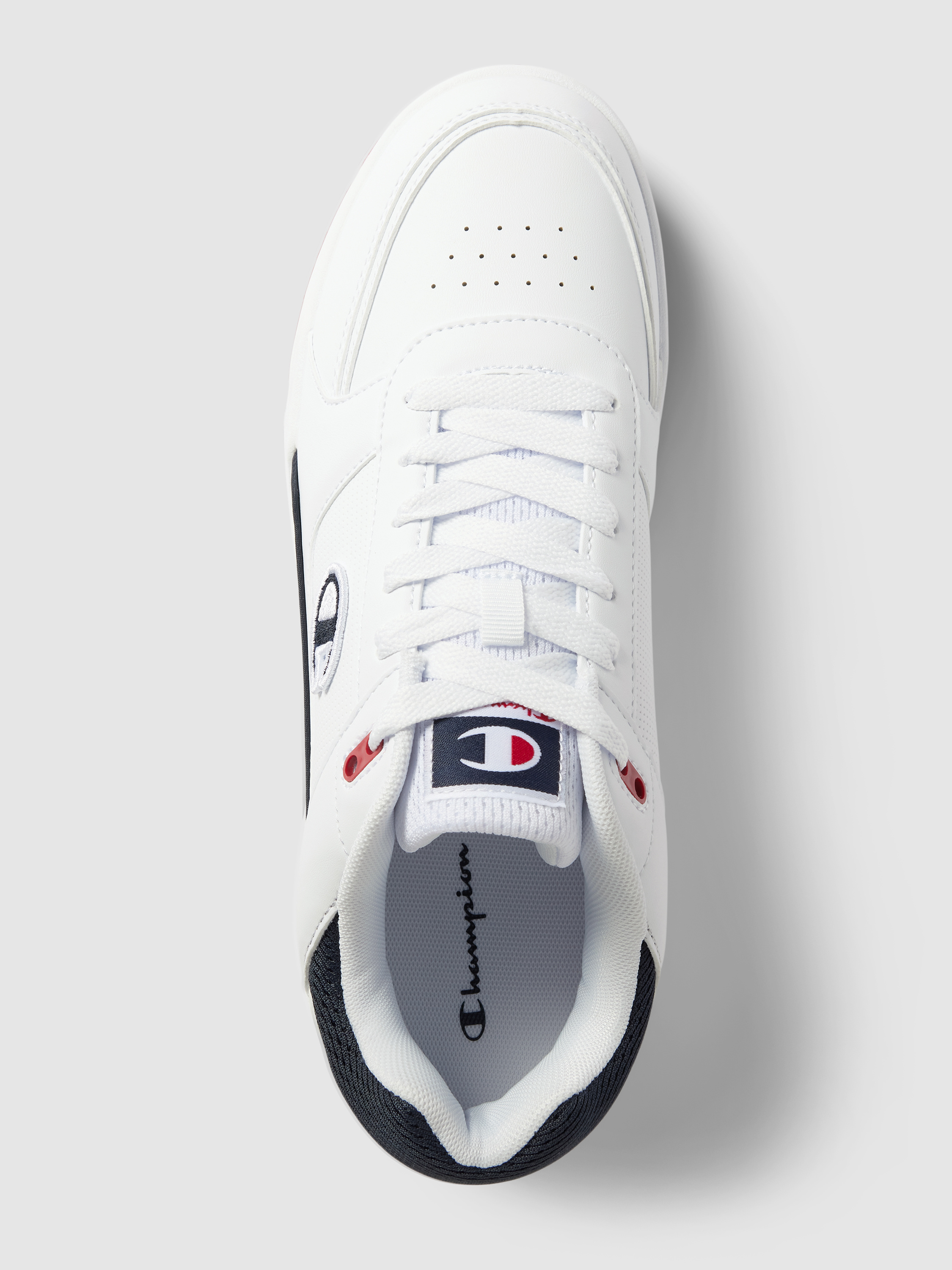CHAMPION Sneaker mit Logo-Stitching Modell 'REBOUND' (weiss) online kaufen