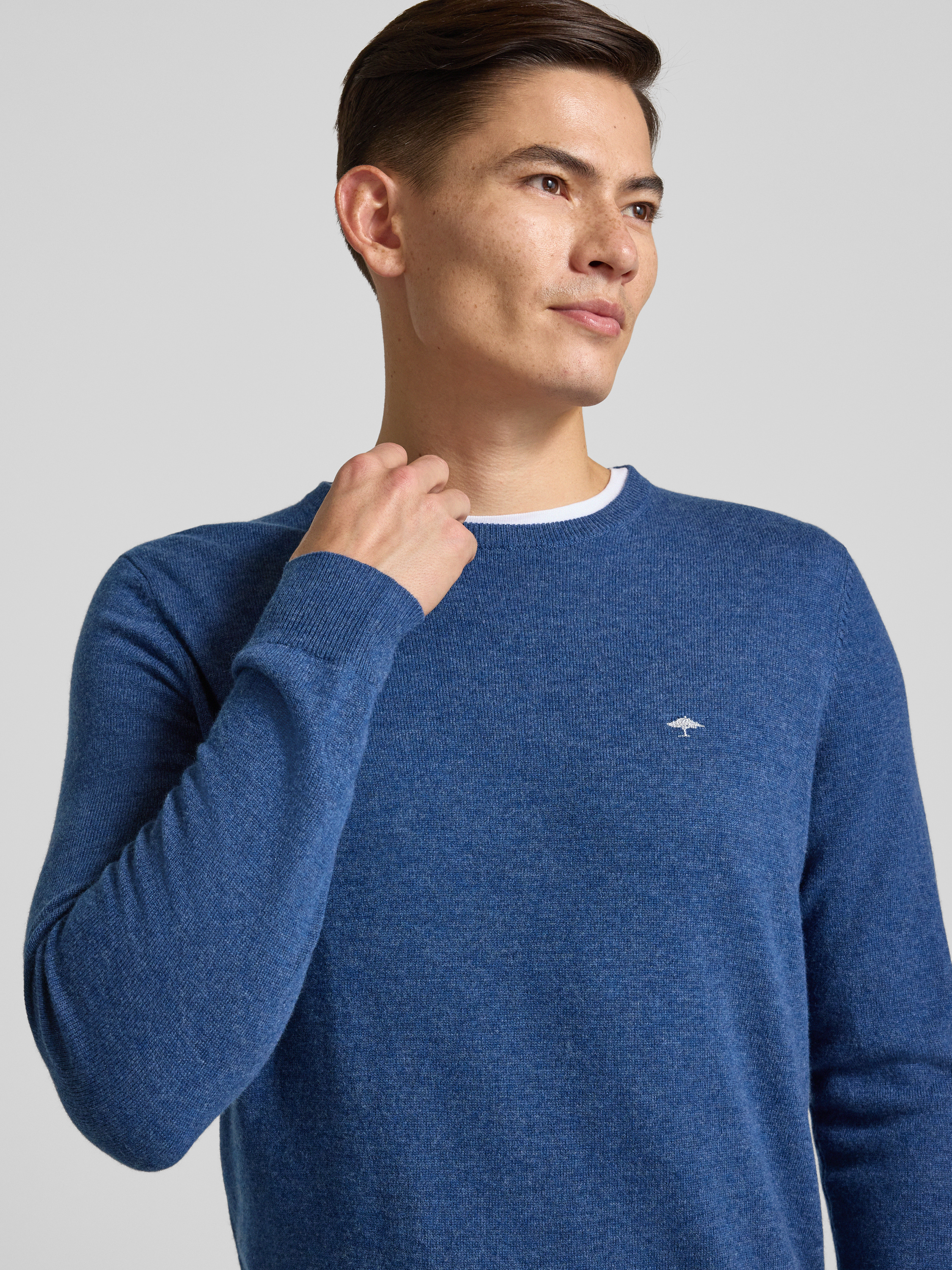 Fynch-Hatton Regular Fit Pullover mit Kaschmir-Anteil Modell 'Merino ...