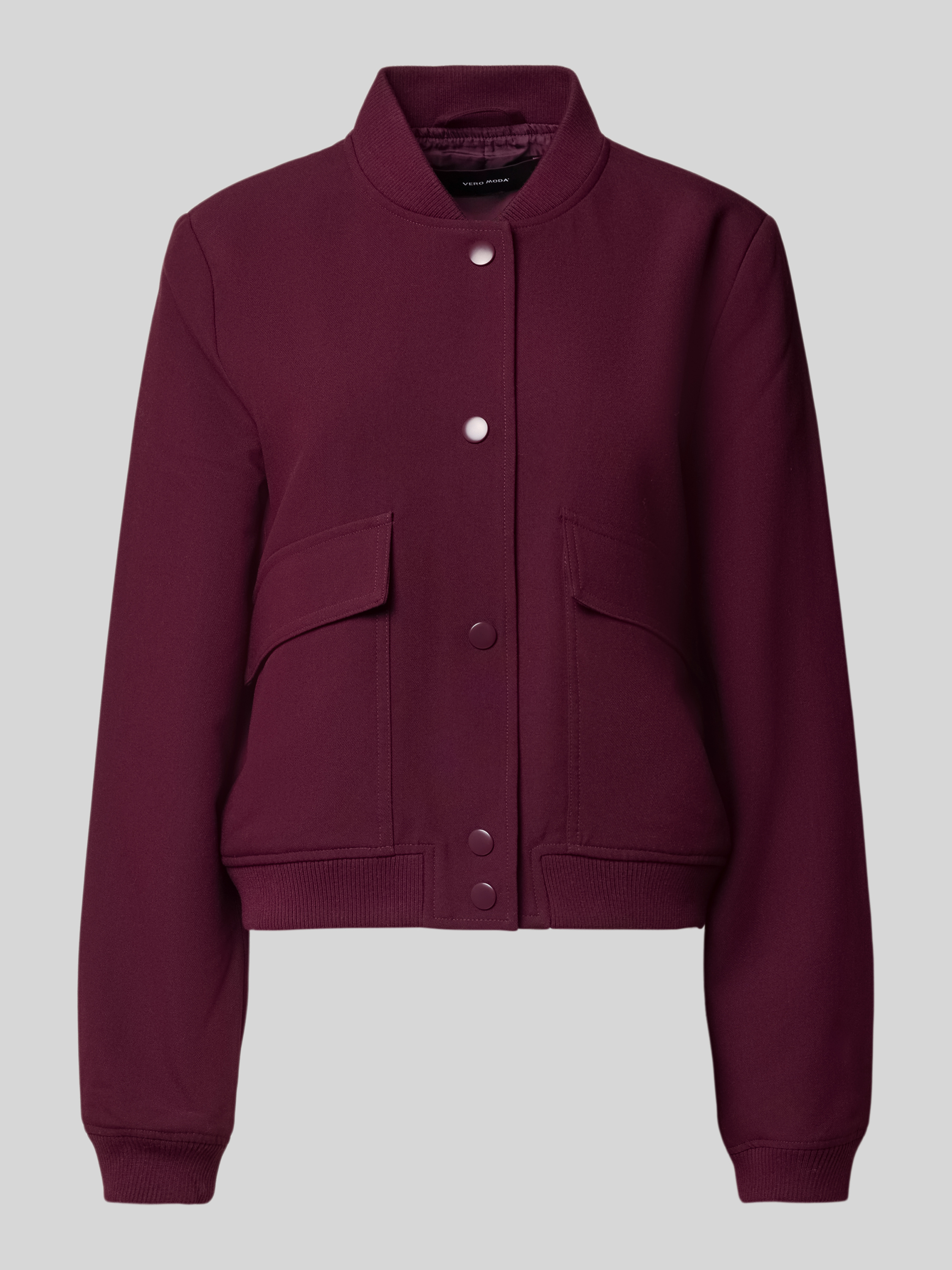Vero Moda Regular fit blouson met viscose, model 'AMALA' in bordeaux ...
