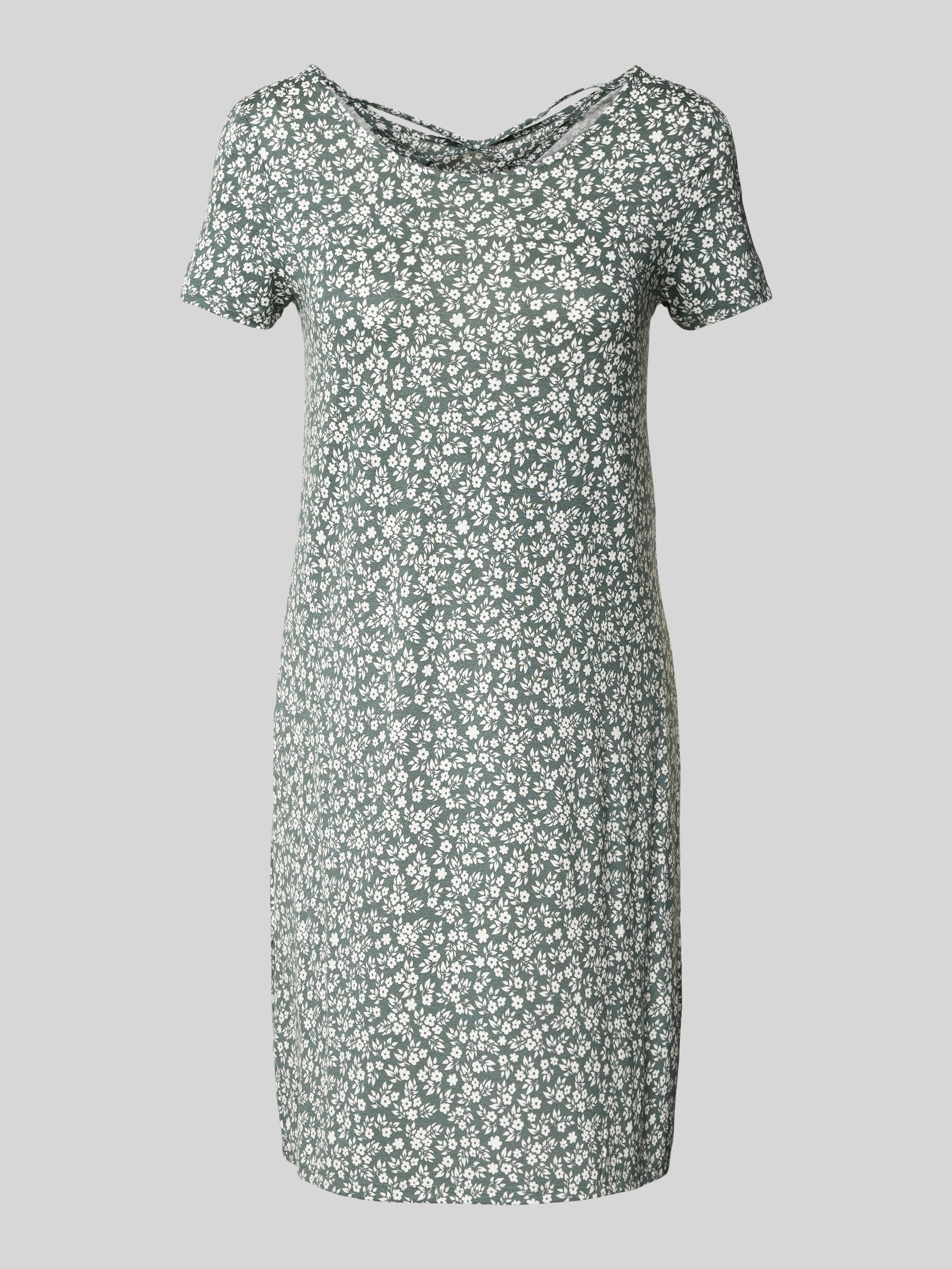 Kup online Only Sukienka mini z kwiatowym wzorem model ‘BERA’ (trzcinowy)