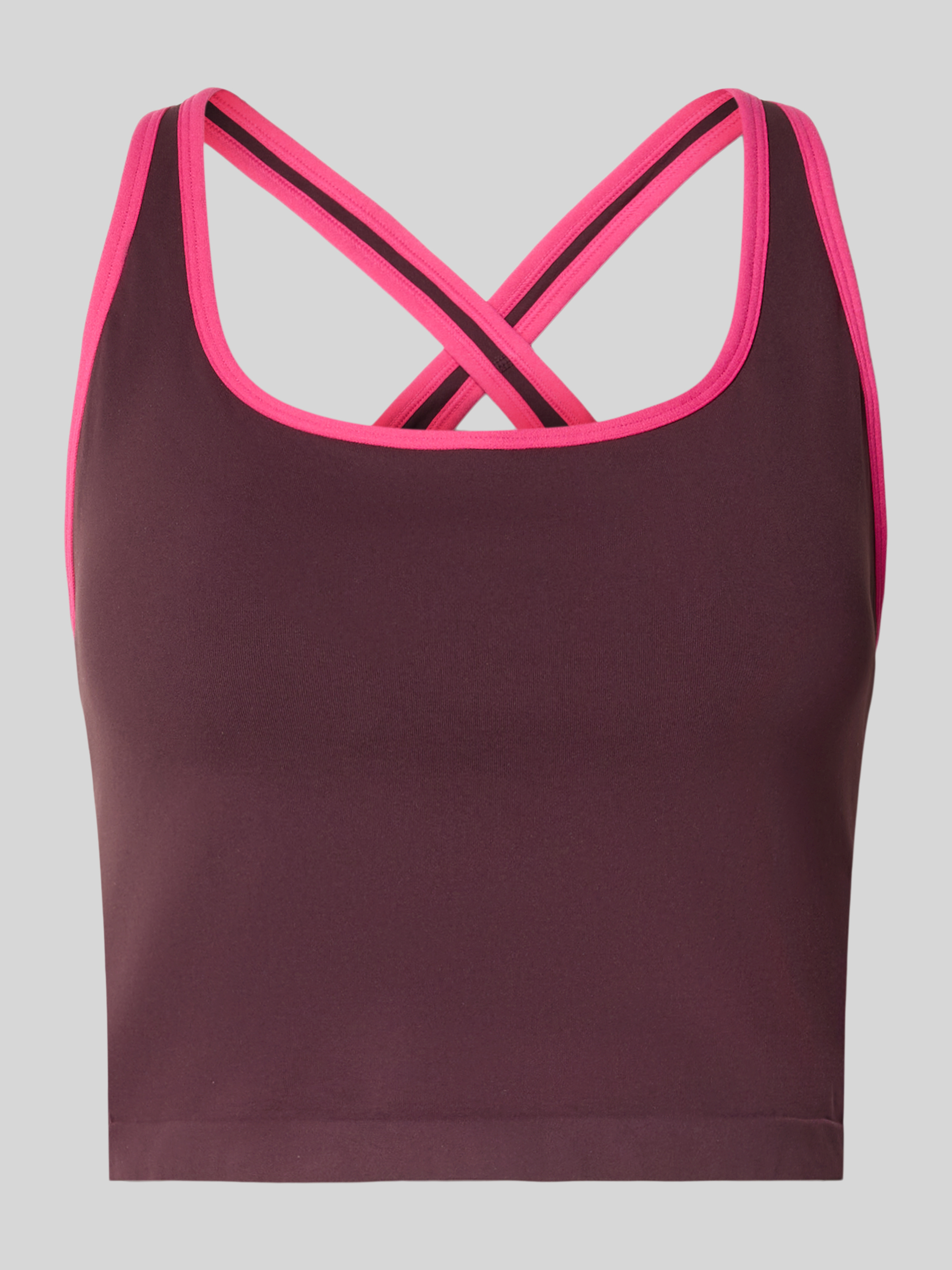 Fabletics Cropped Top mit integriertem Bustier (bordeaux) online kaufen