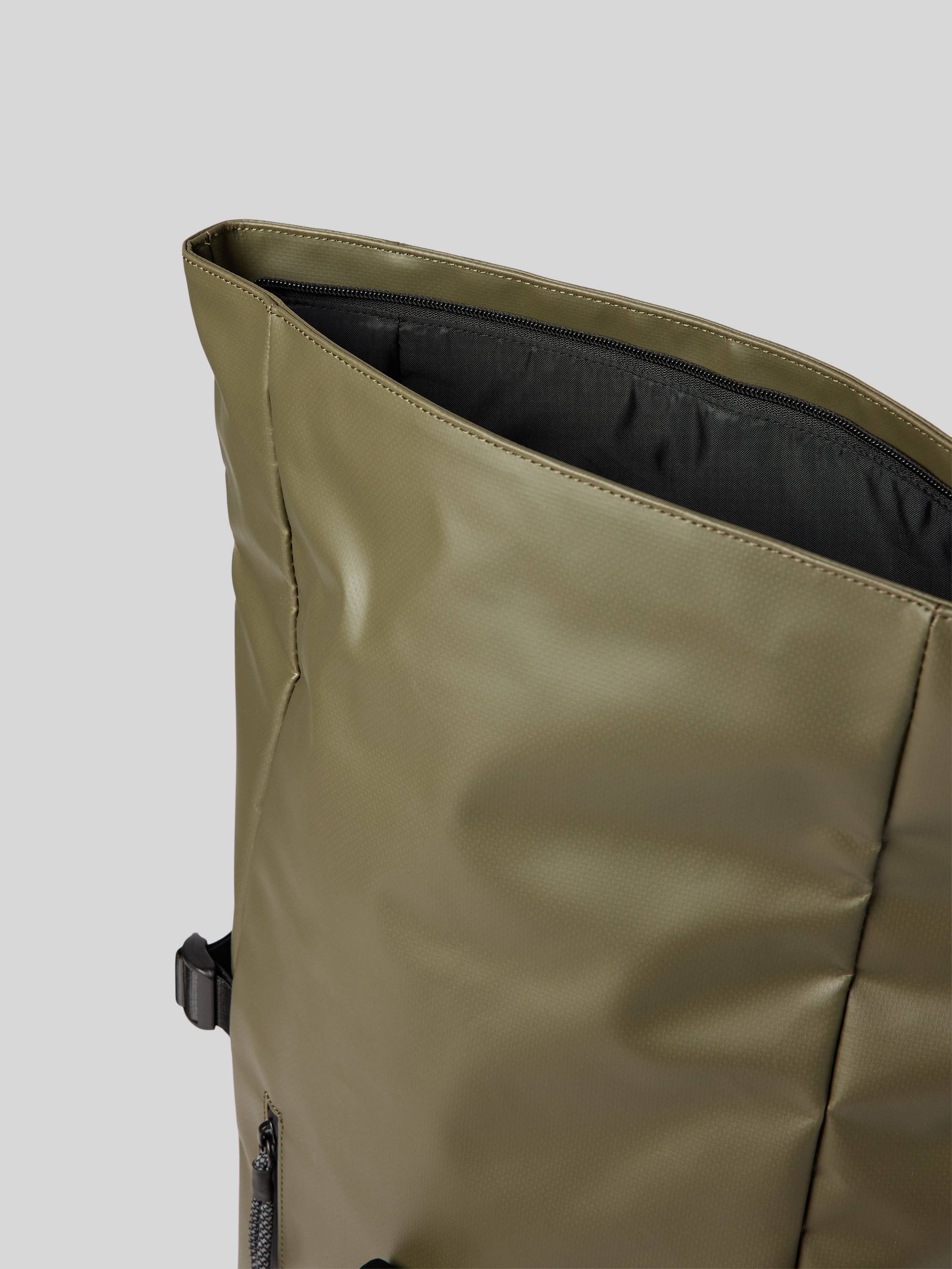 Strellson Rucksack mit Label-Print Modell 'stockwell' (oliv) online kaufen