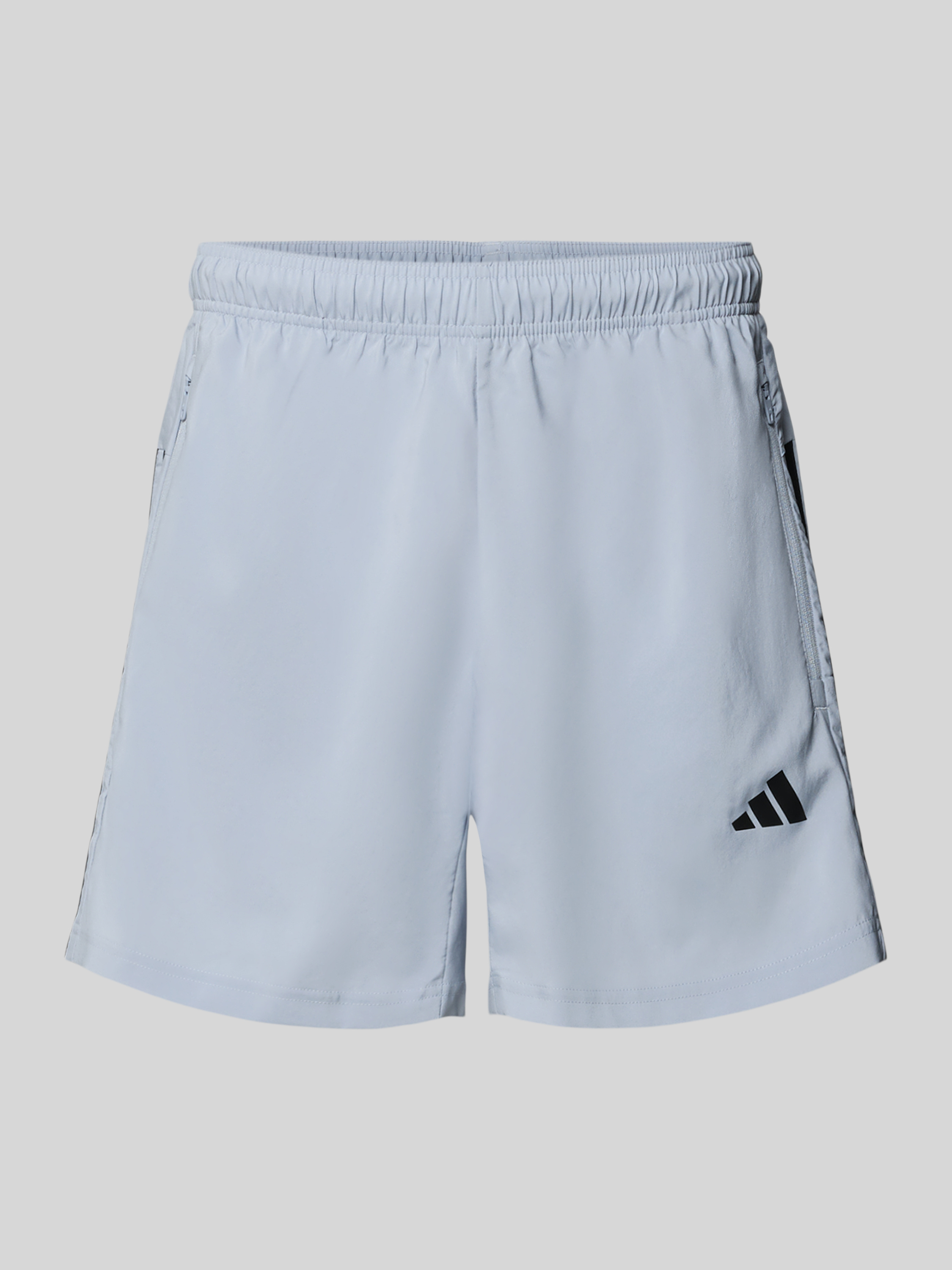 adidas Training Shorts mit Logo-Print und Reißverschlusstaschen ...