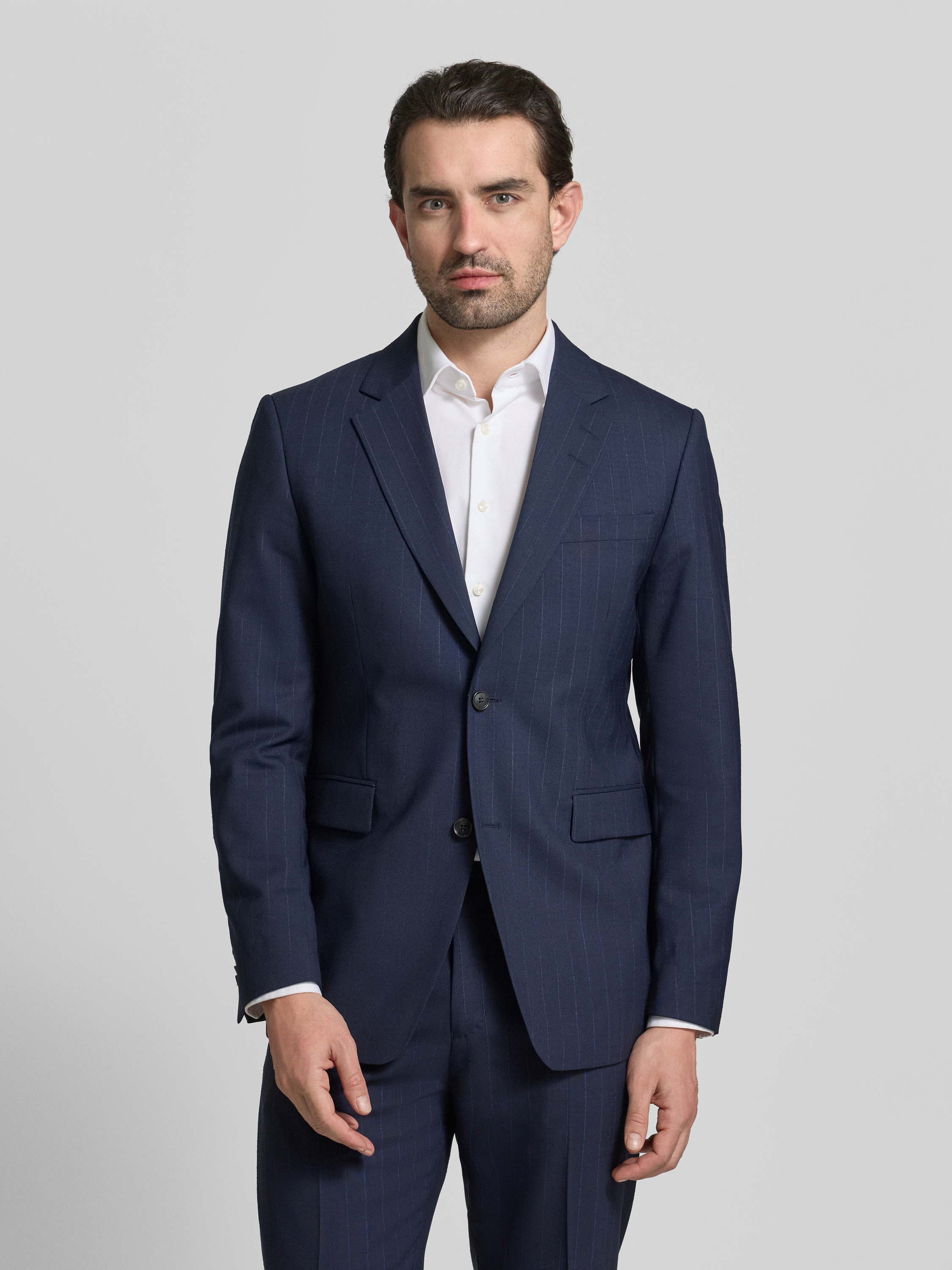 Tiger Of Sweden Regular Fit Sakko aus Woll-Mix Modell 'Justin' (marine ...