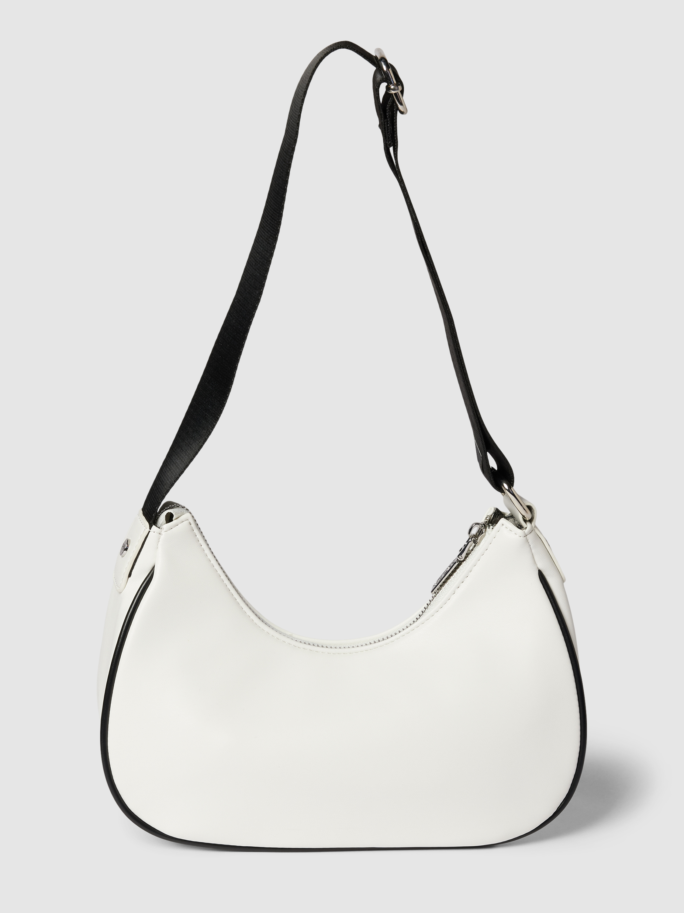 Von Dutch Handtasche mit Label-Stitching Modell 'AMY' (weiss) online kaufen