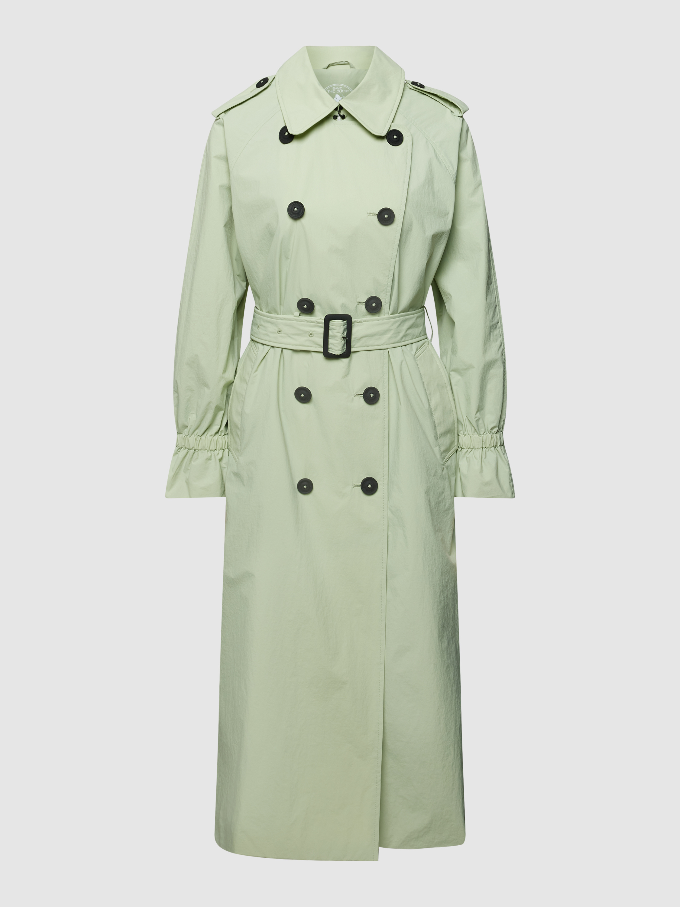 SAVE THE DUCK Trenchcoat mit Label-Patch Modell 'EMBER' (lind) online ...