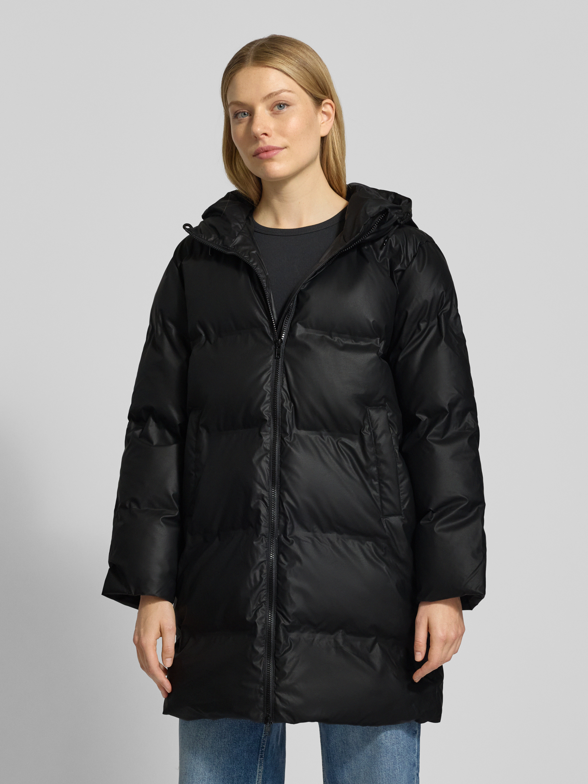 Kup online FREE/QUENT Kurtka pikowana z zamkiem błyskawicznym dwustronnym i wpuszczanymi ...