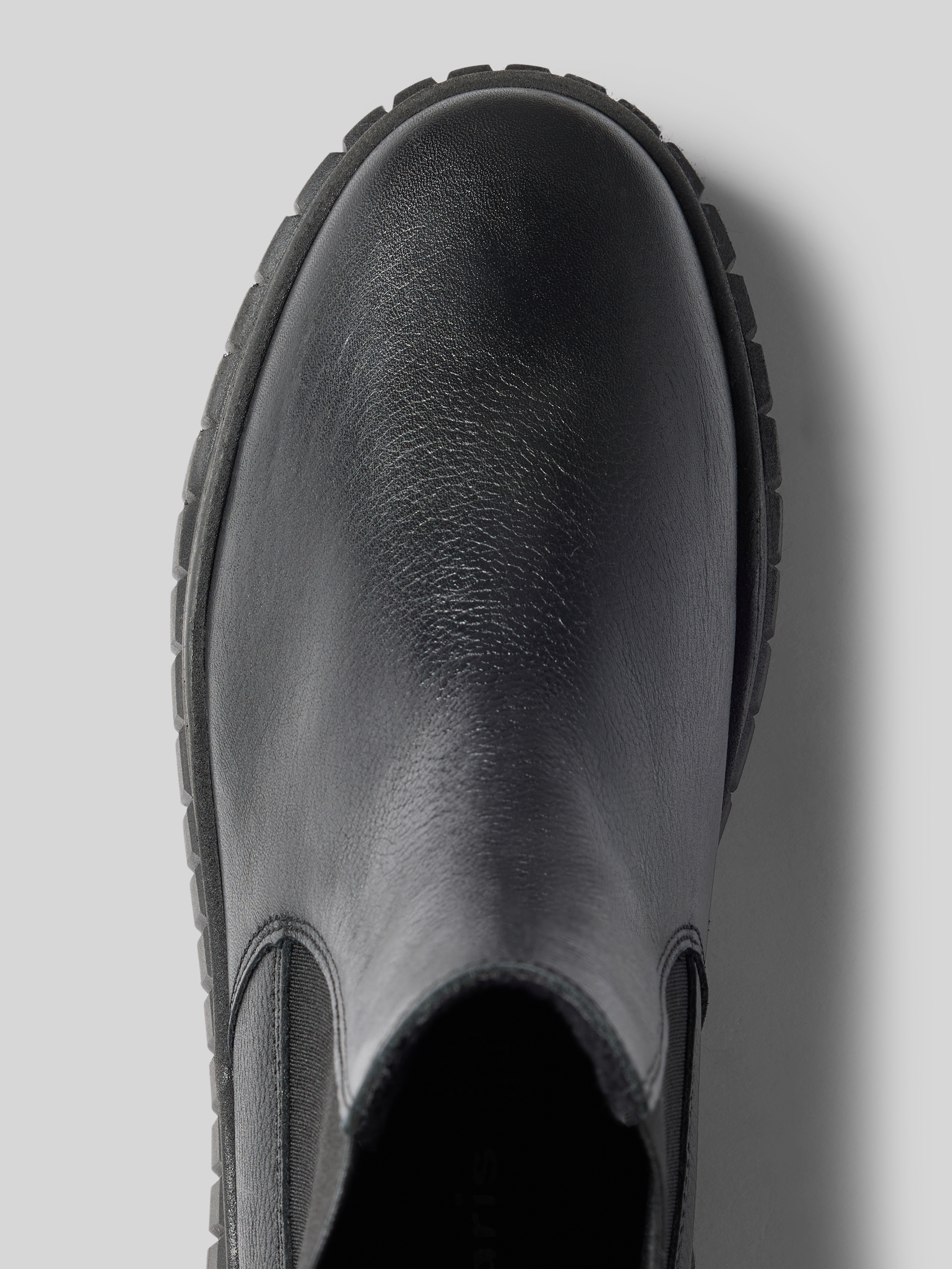 Tamaris Chelsea Boots aus echtem Leder (black) online kaufen