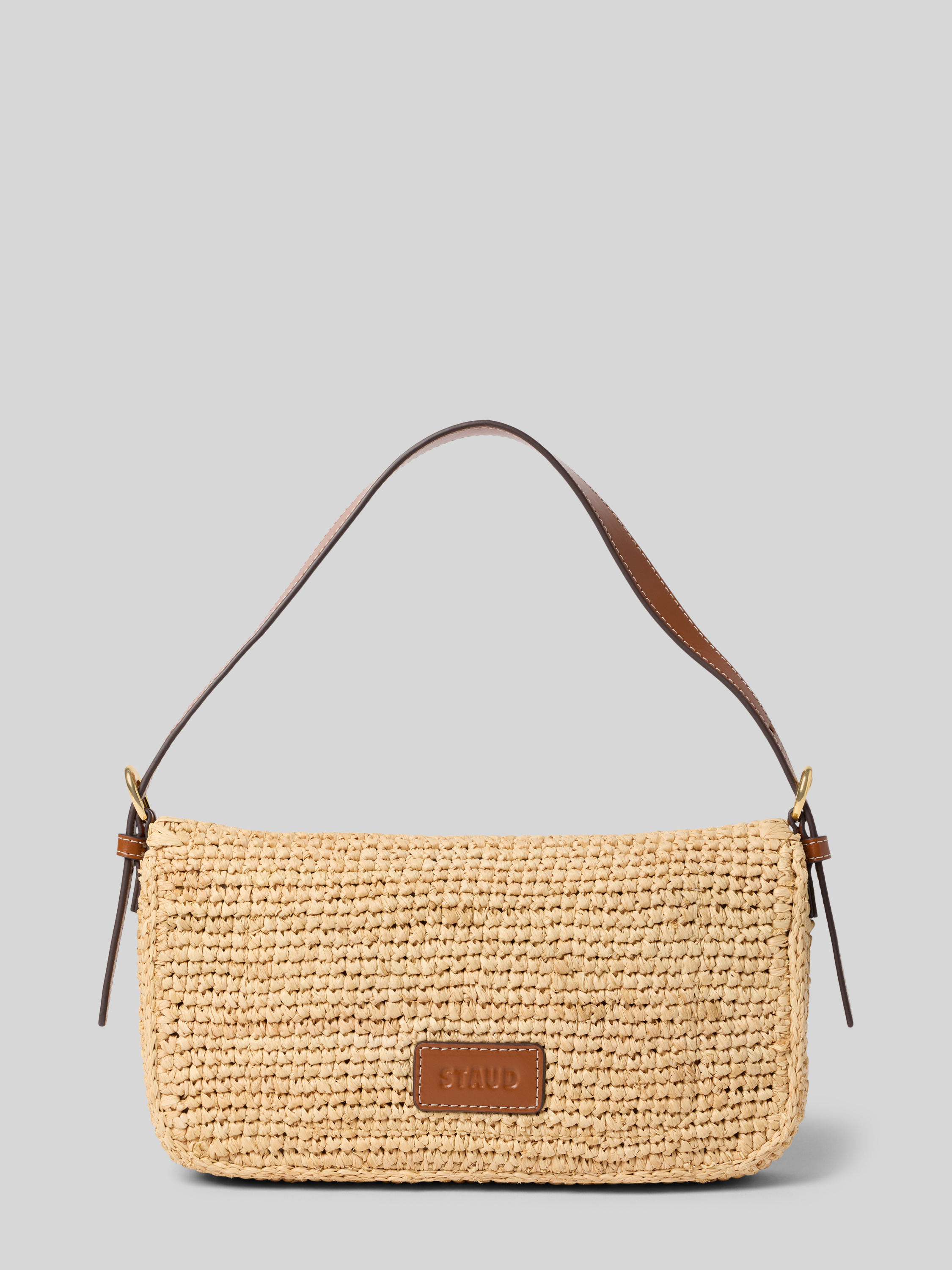 Kup online Staud Torba ze sprzączką i efektem plecionki model ‘Shirley ...