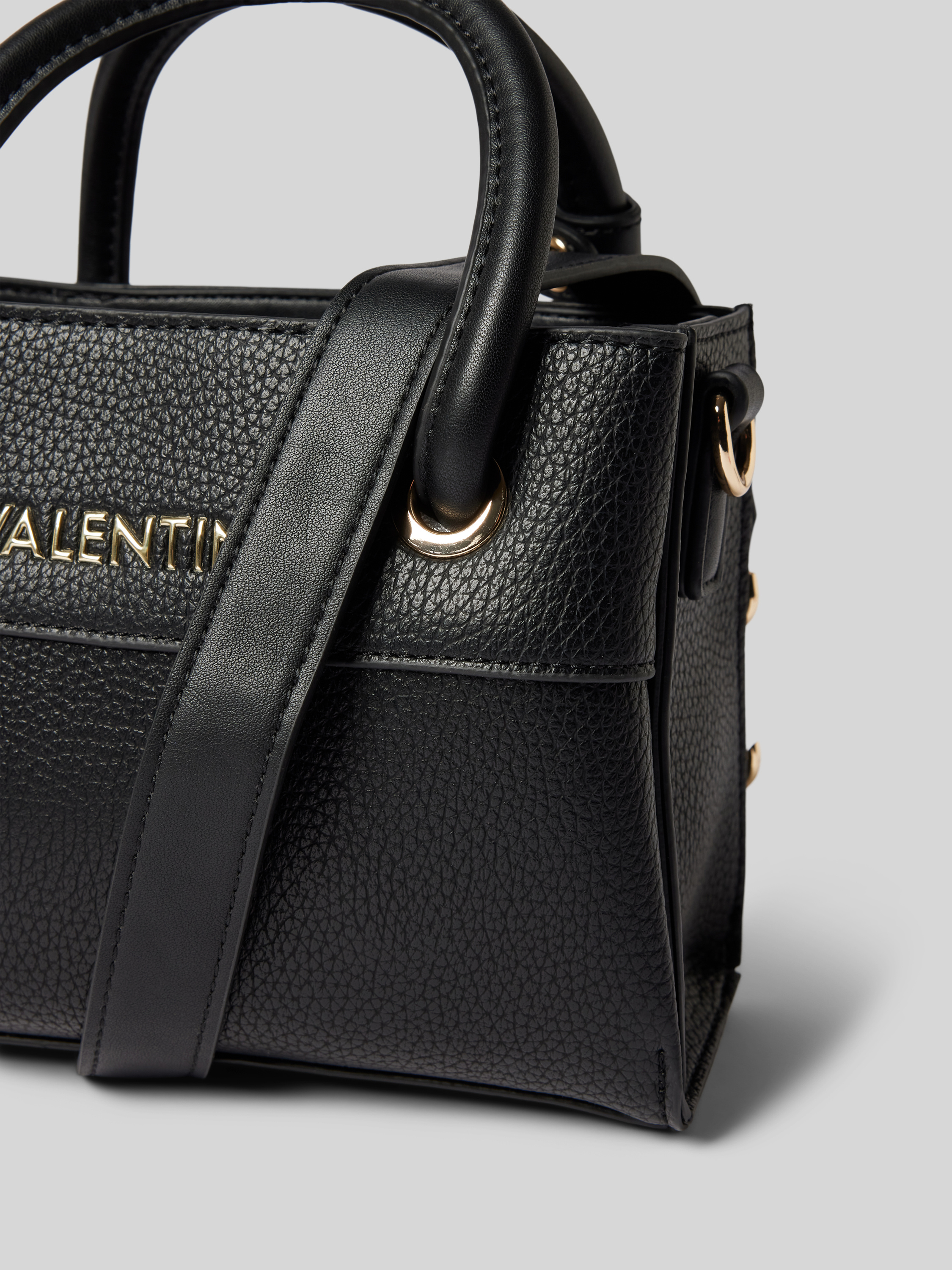VALENTINO BAGS Handtasche mit Label-Applikation Modell 'ALEXIA' (black ...