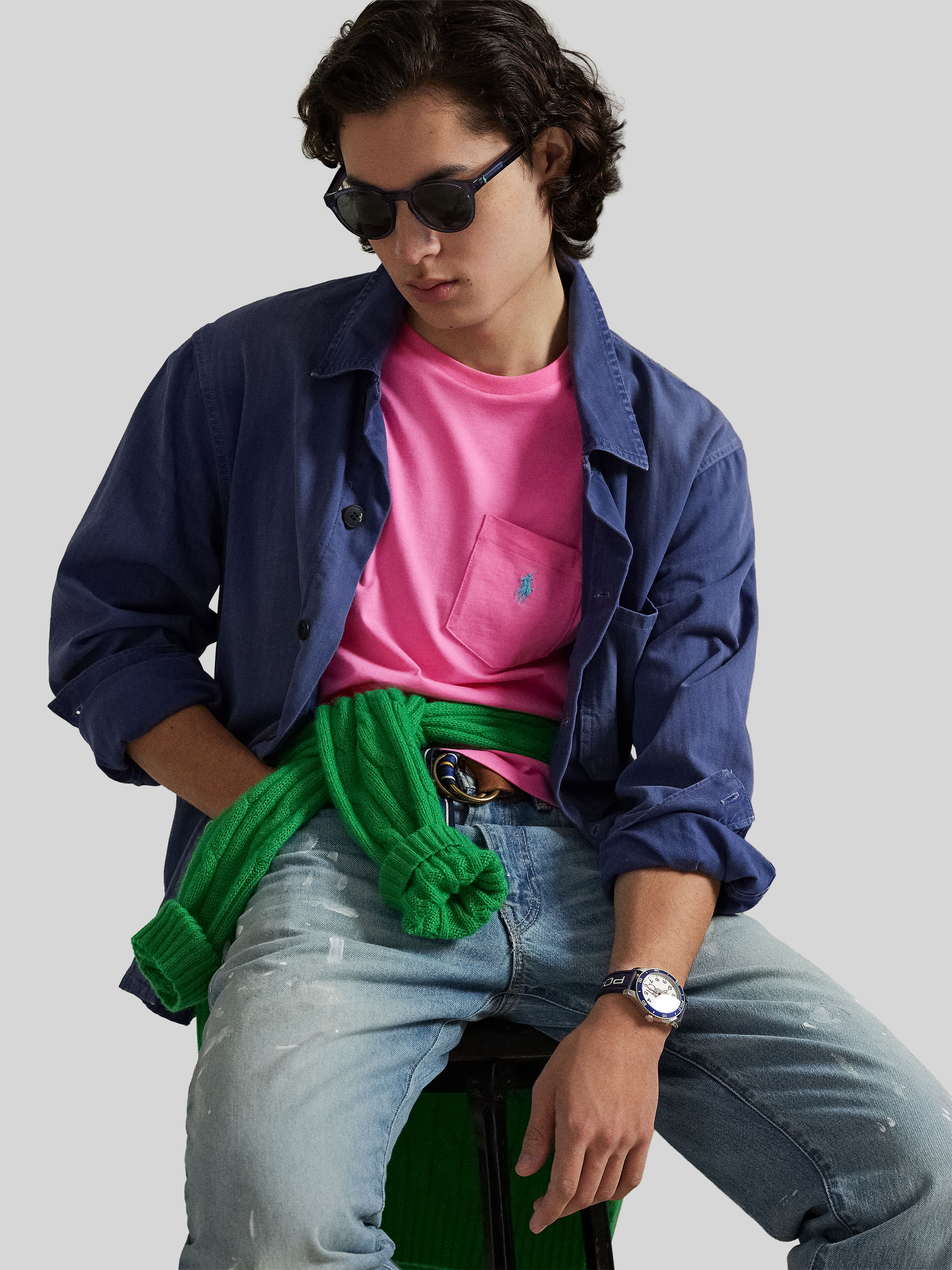 Polo Ralph Lauren Regular Fit T-Shirt aus reiner Baumwolle (pink ...