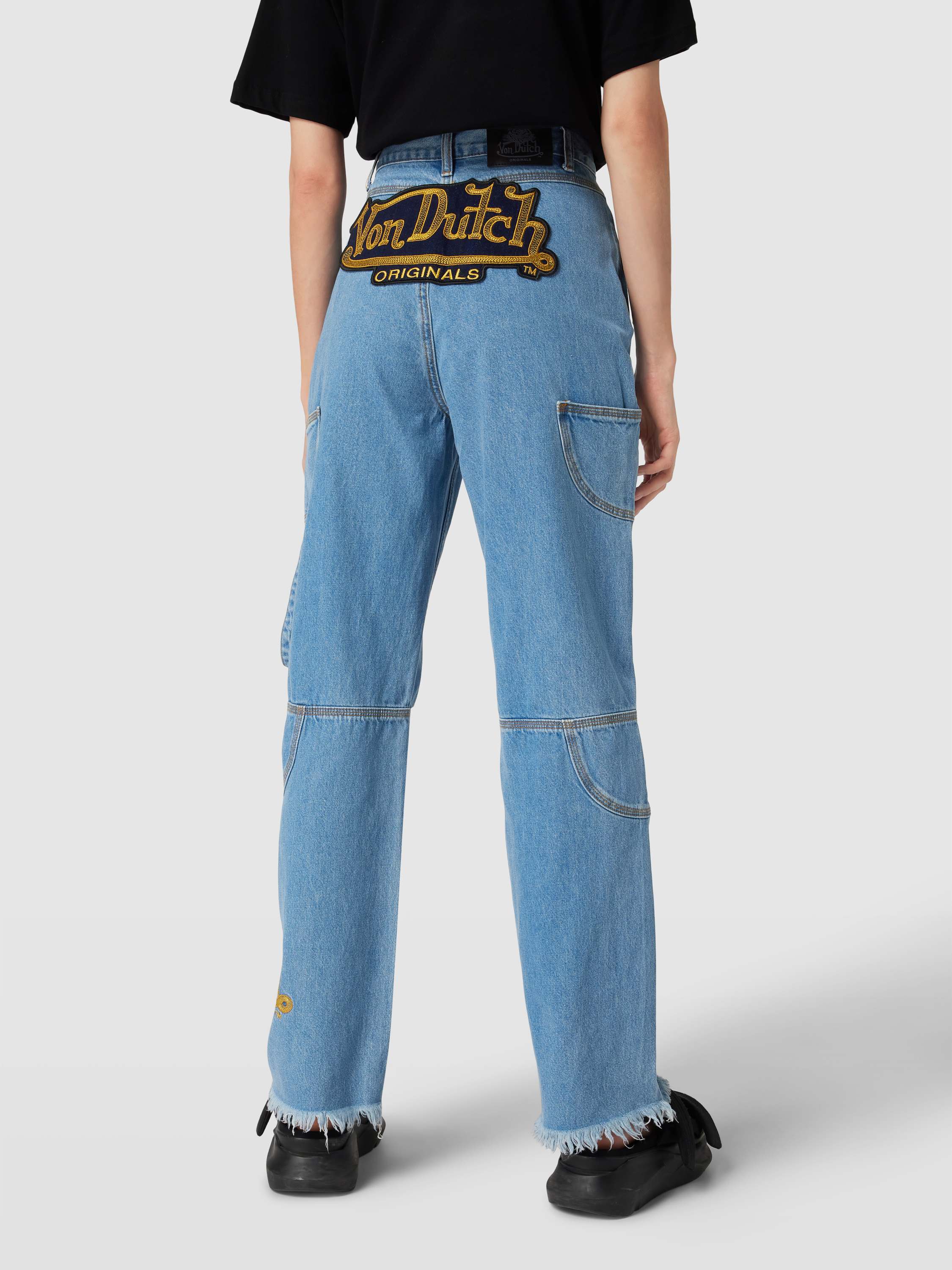 Von Dutch Loose Fit Jeans im 5-Pocket-Design Modell 'ELIS' (jeansblau ...