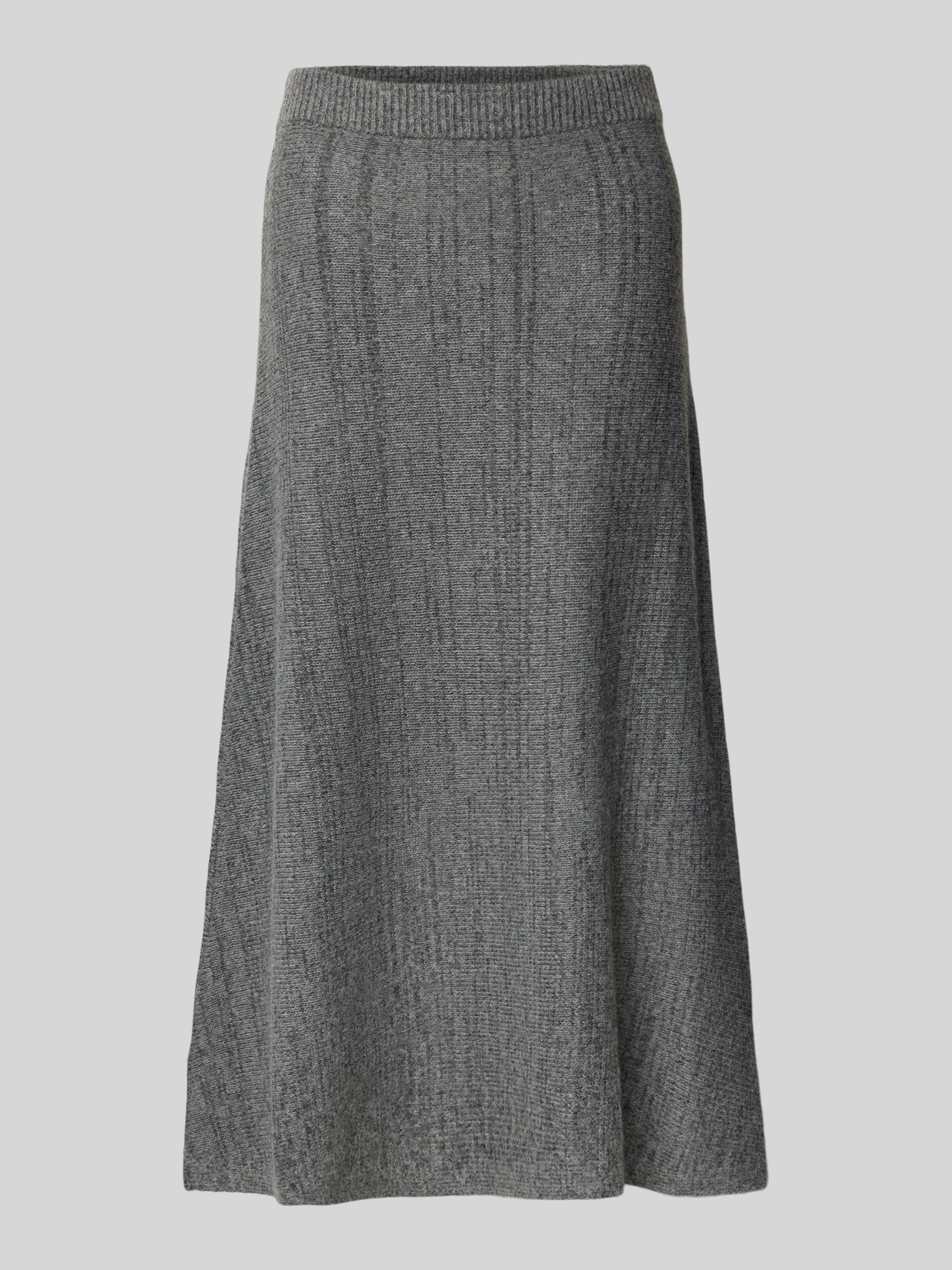 Soyaconcept Midirok met elastische band, model 'VIDA' in middengrijs ...