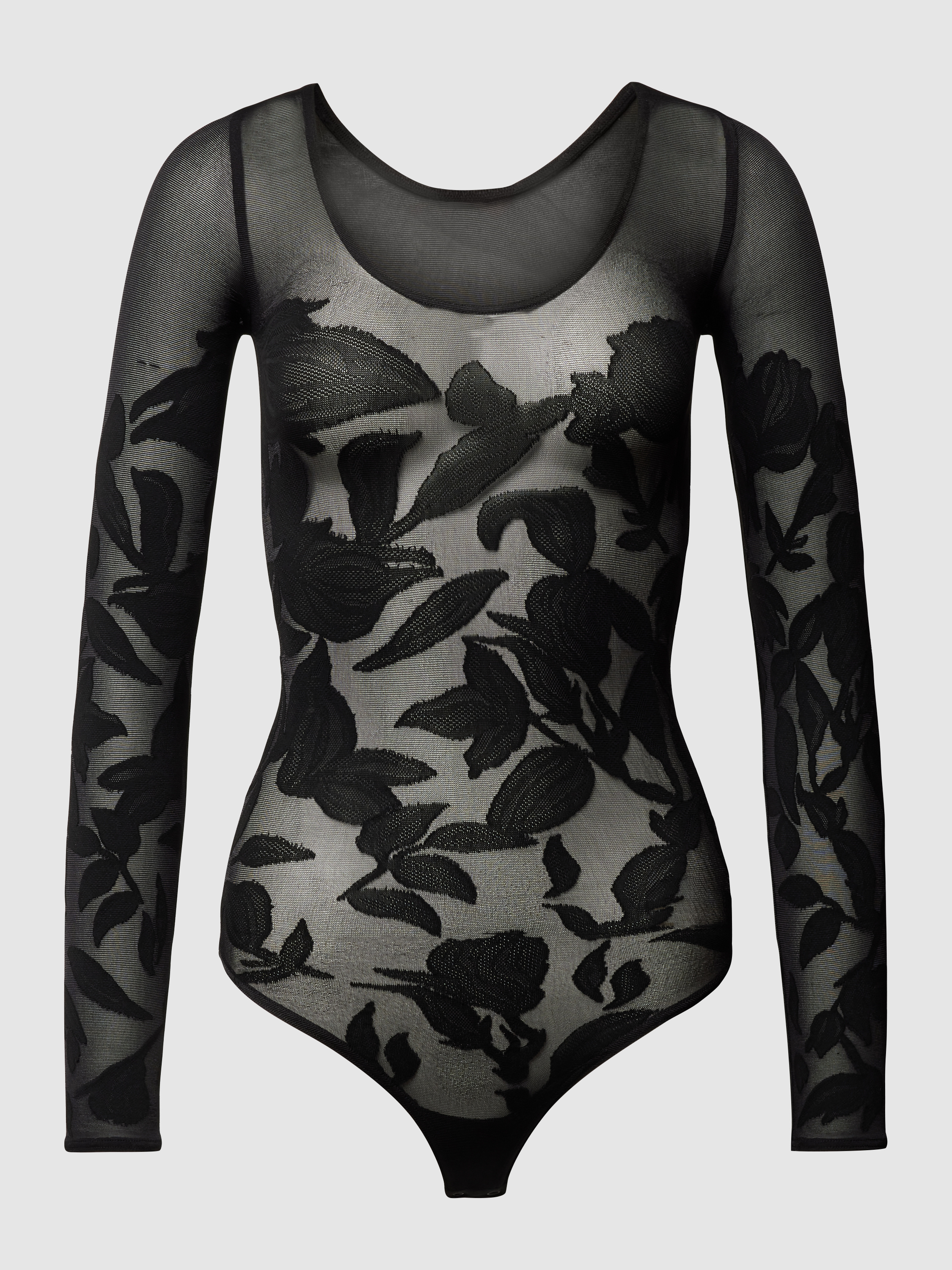Wolford Body mit Druckknopfverschluss Modell 'TATTOO' (black) online kaufen