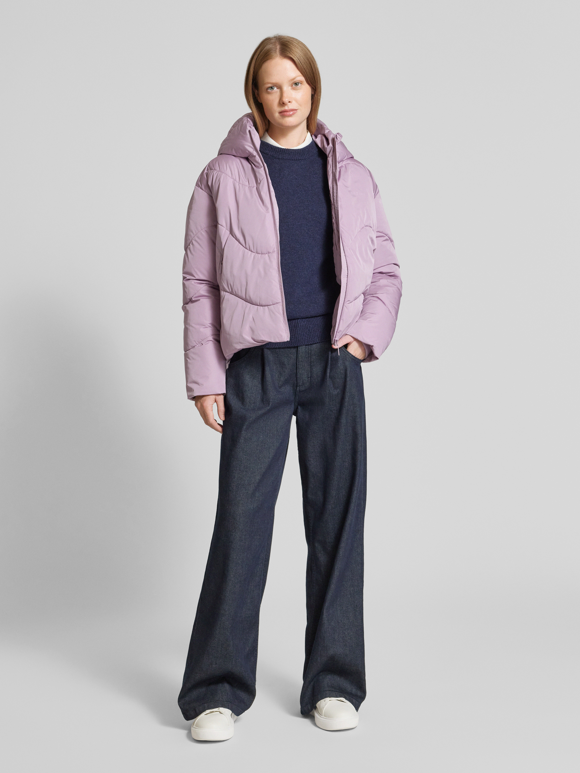 Mazine Steppjacke mit Kapuze Modell 'Dana' (flieder) online kaufen