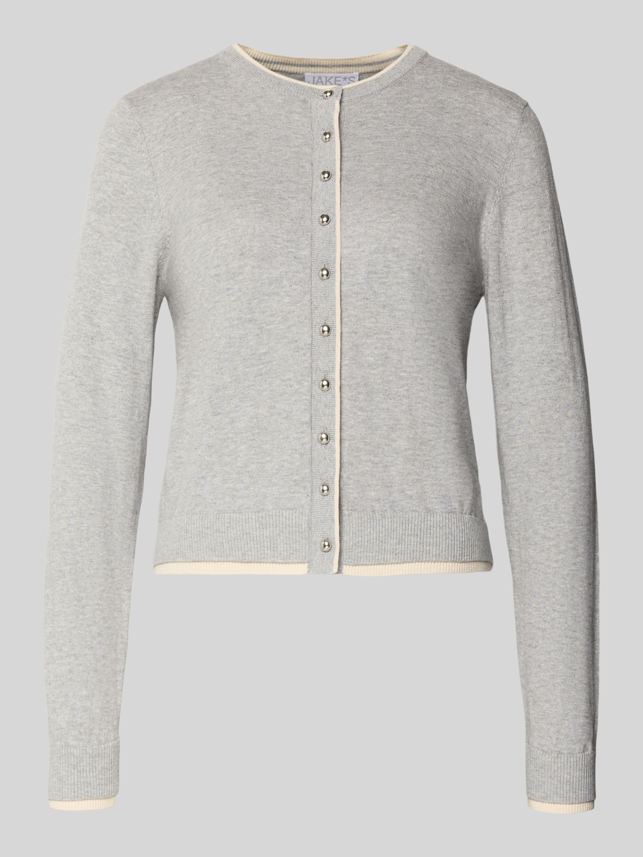 Kup online Jake*s Collection Kurtka z dzianiny z mieszanki bawełny i ...