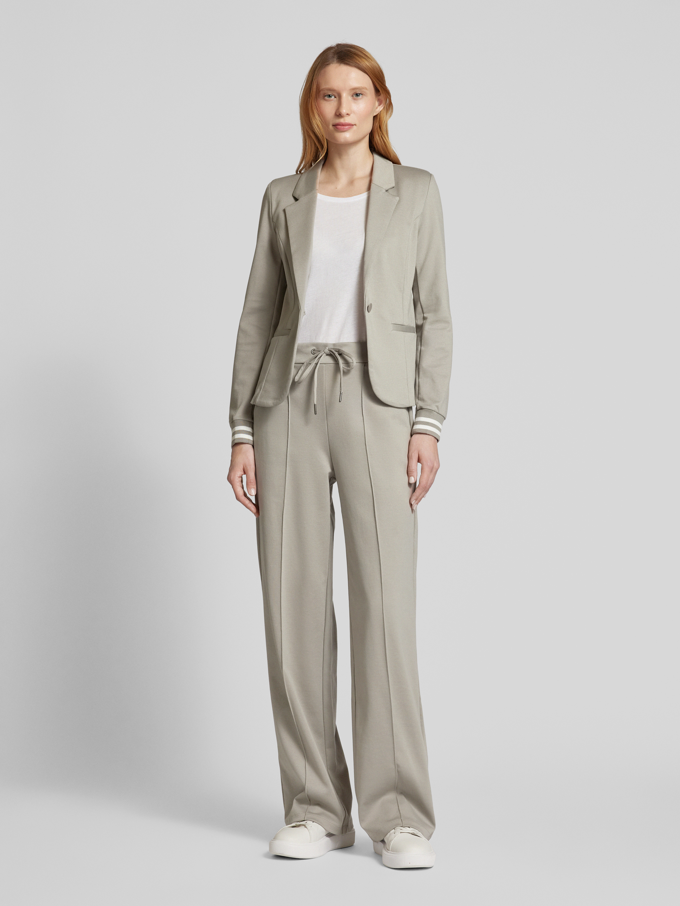 Kaffe Relaxed Fit Hose mit Ziernähte und Viskose-Anteil Modell 'jenny ...