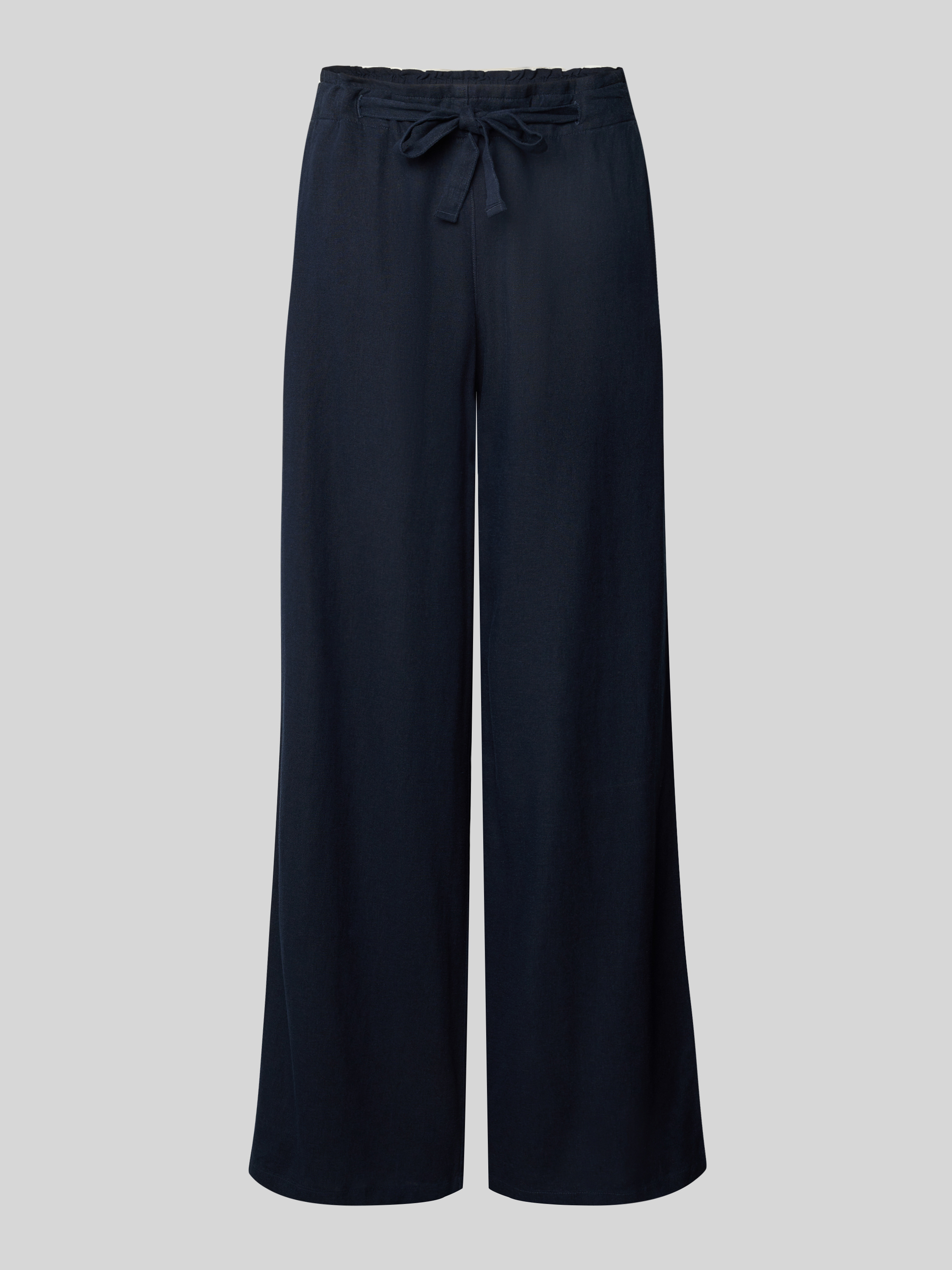 Christian Berg Woman Stoffhose aus Leinen-Viskose-Mix mit Kordelzug ...