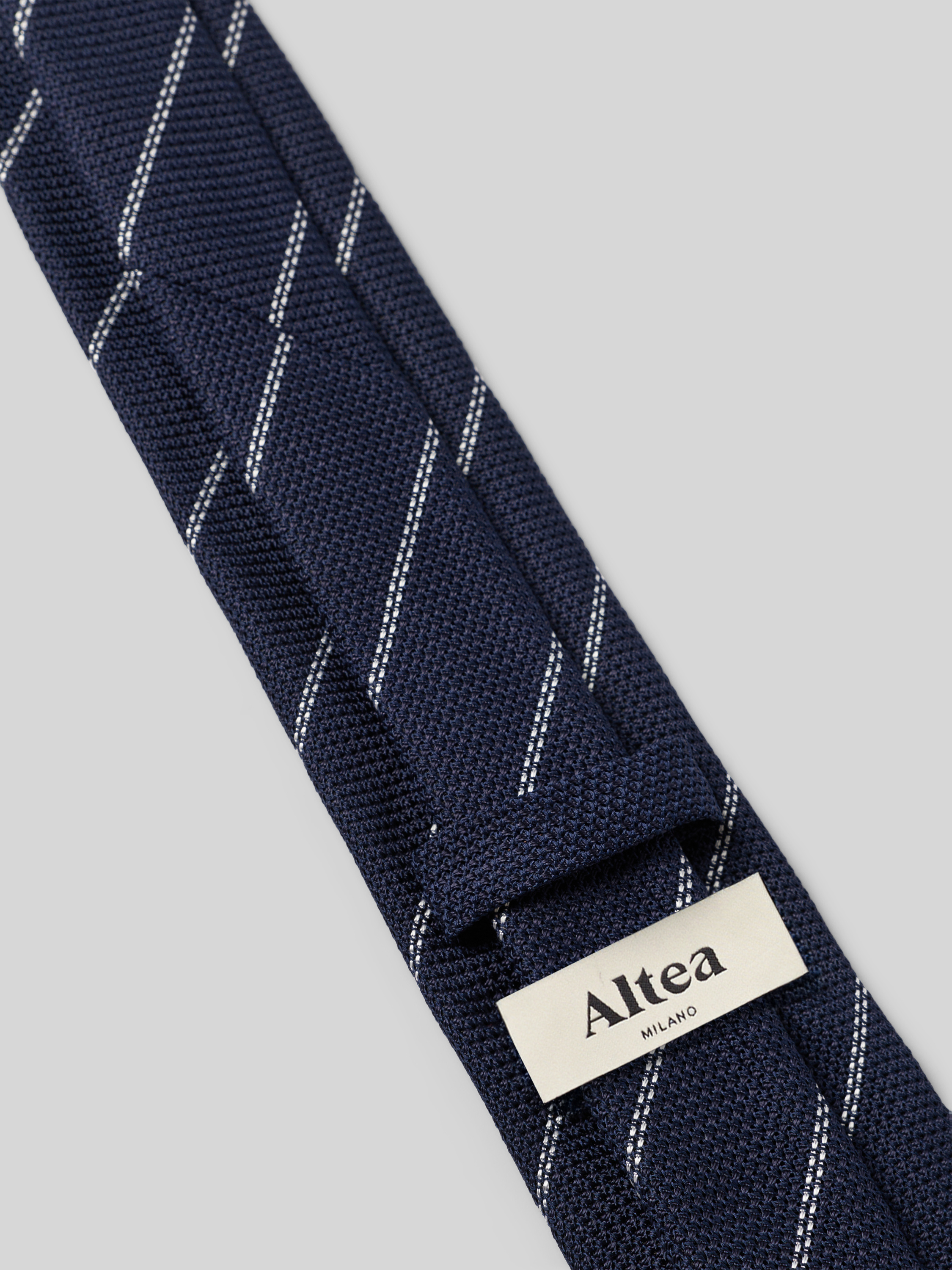 altea Krawatte aus reiner Seide Modell 'Piave' (marine) online kaufen