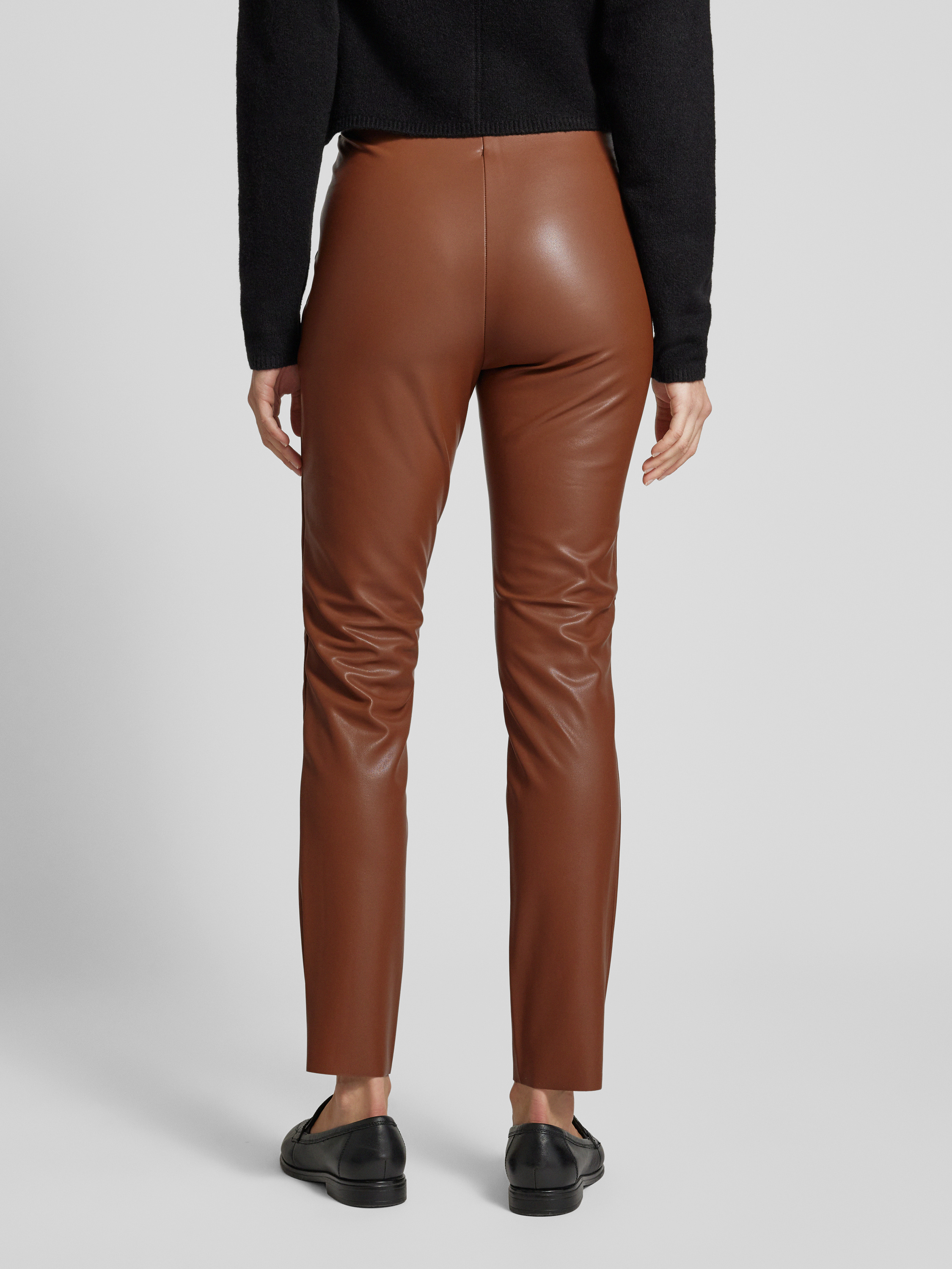 Schc3b6ne Leder Leggings Umstandsmode Ebenbild