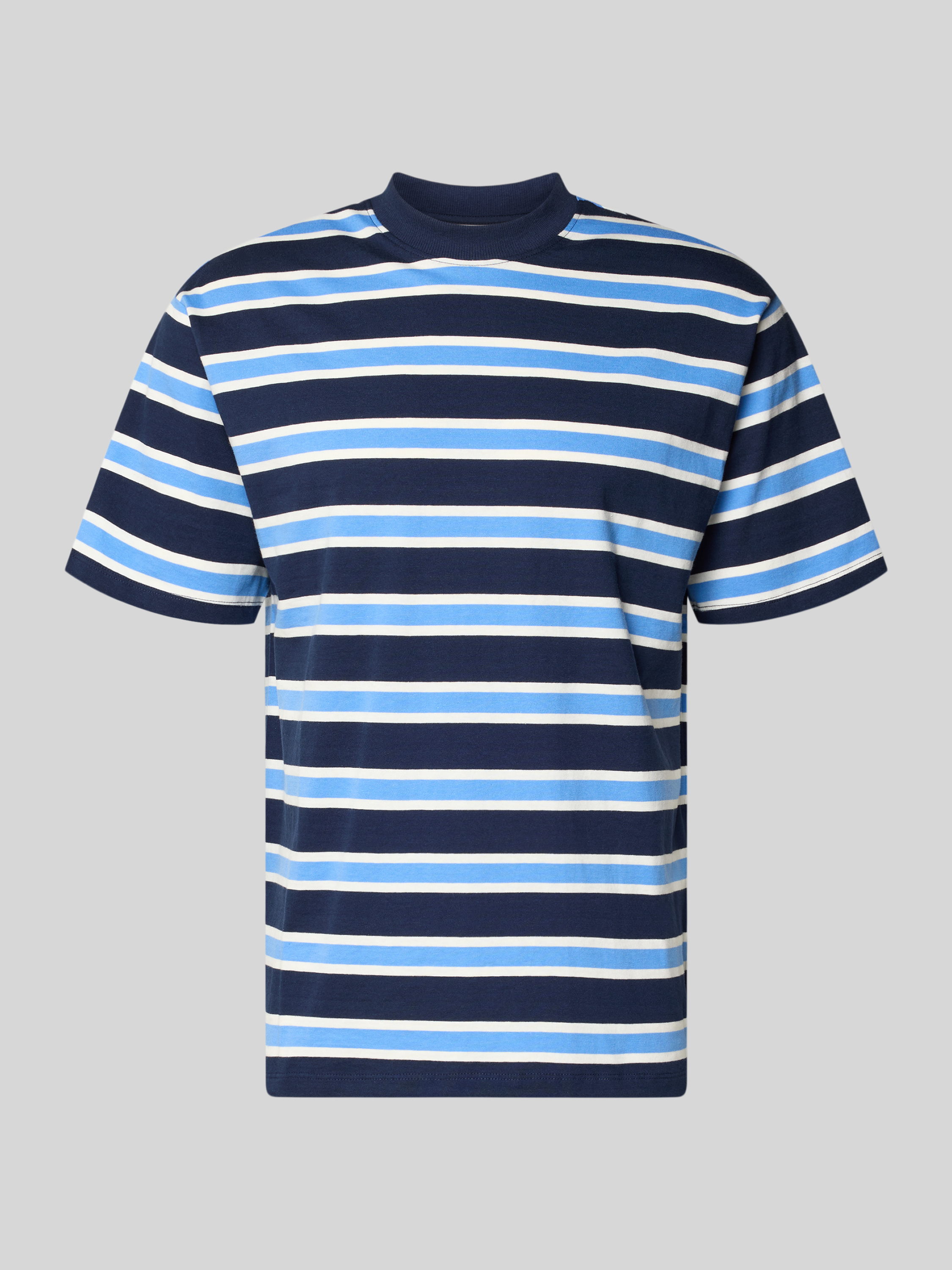 Casual Friday Regular Fit T-Shirt mit Rundhalsausschnitt (marine ...