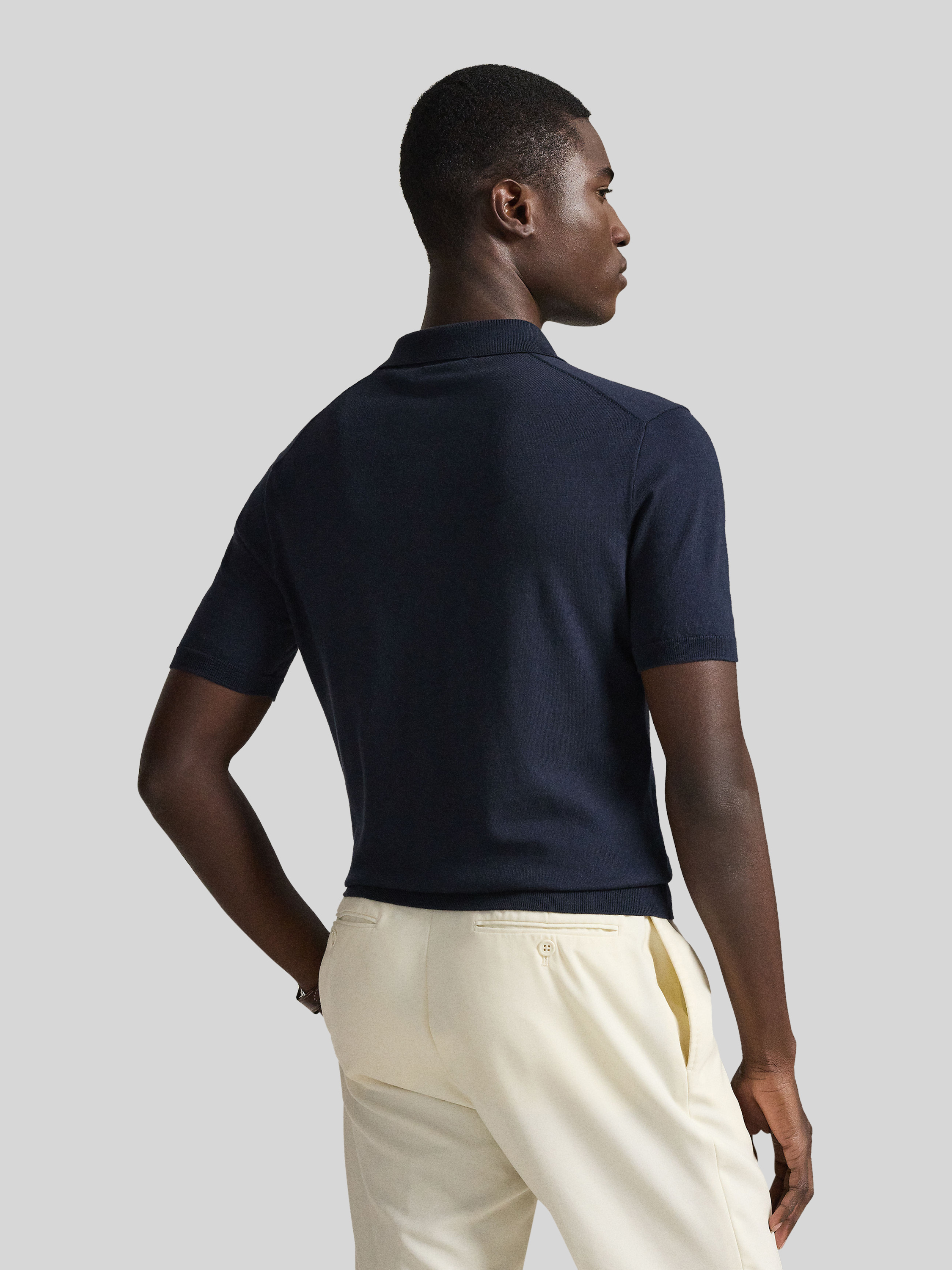 Polo Ralph Lauren Regular Fit Poloshirt aus reiner Baumwolle (marine ...