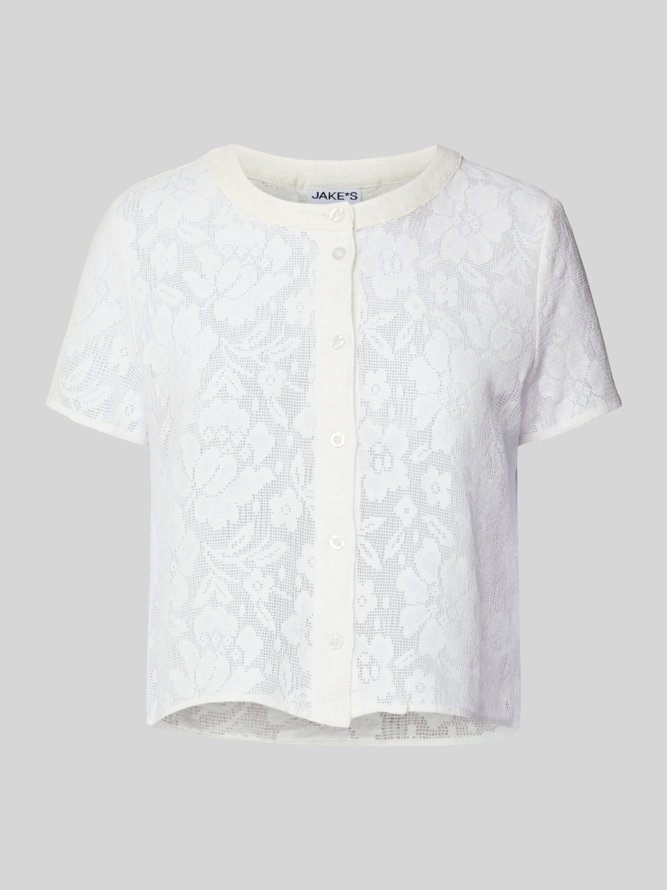 Jake*s Casual Hemdbluse aus Spitze (offwhite) online kaufen