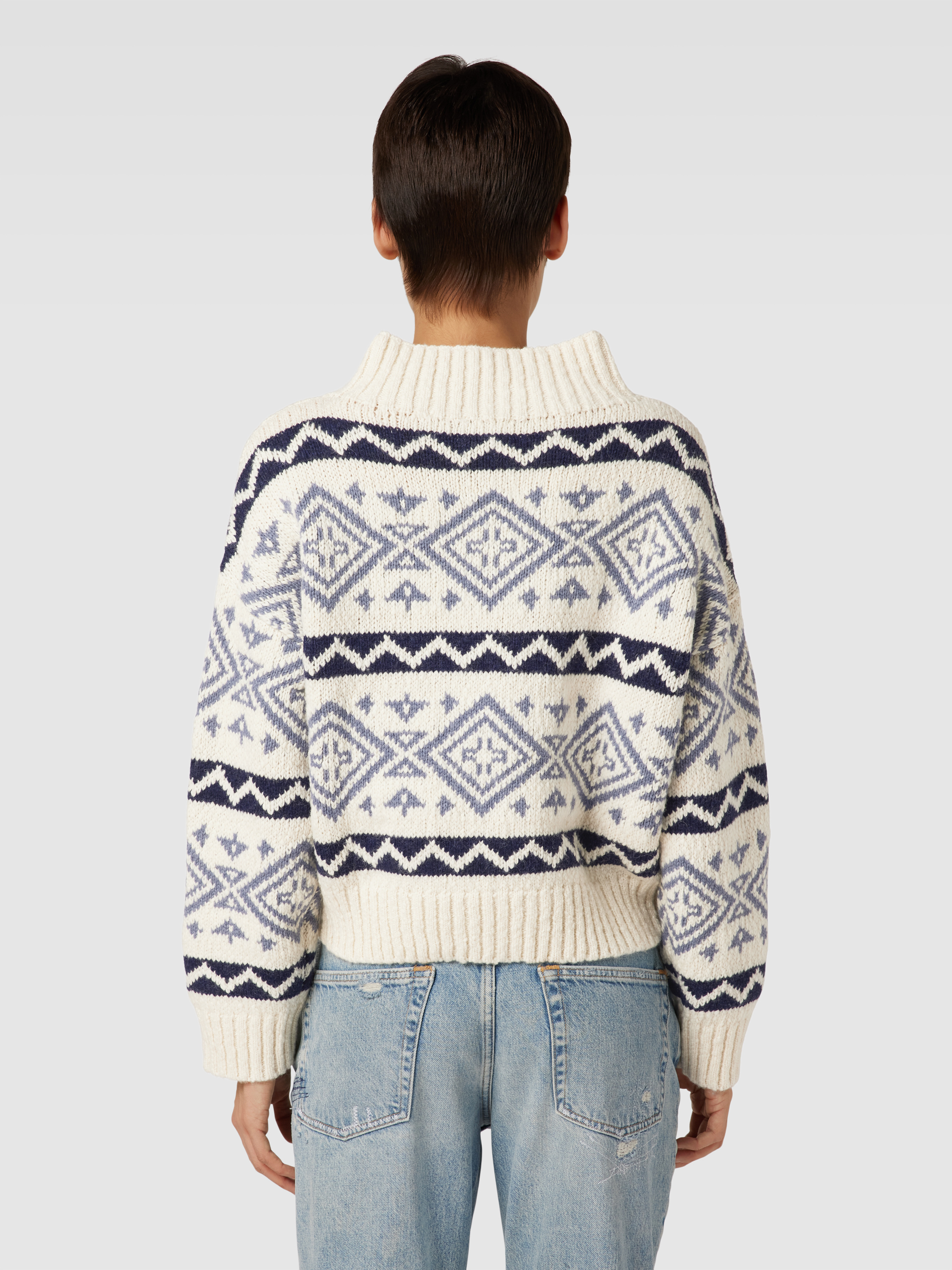 Polo Ralph Lauren Strickpullover mit Turtleneck (offwhite) online kaufen