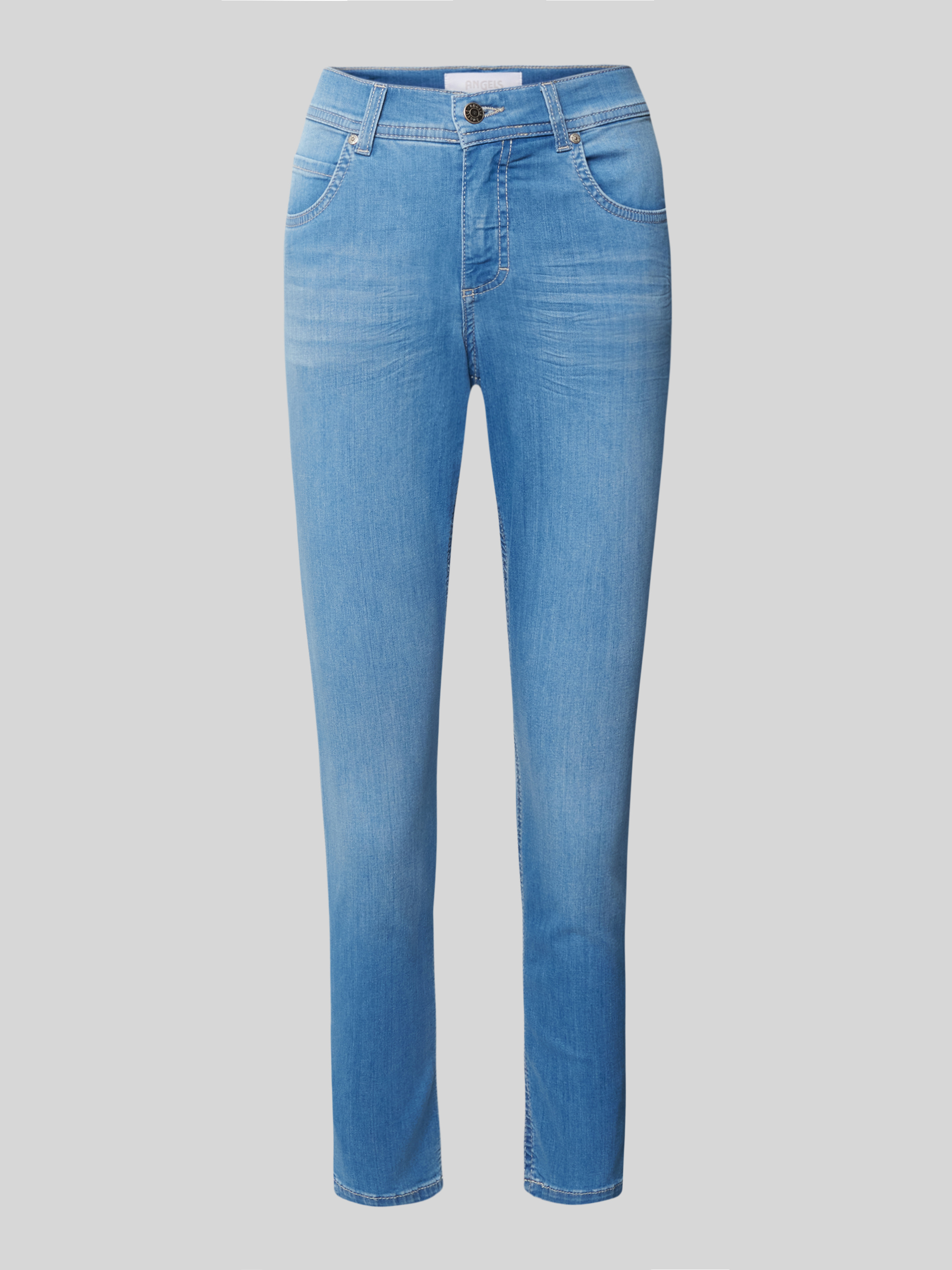 Angels Slim Fit Jeans mit verkürztem Schnitt Modell 'ORNELLA' (blau ...